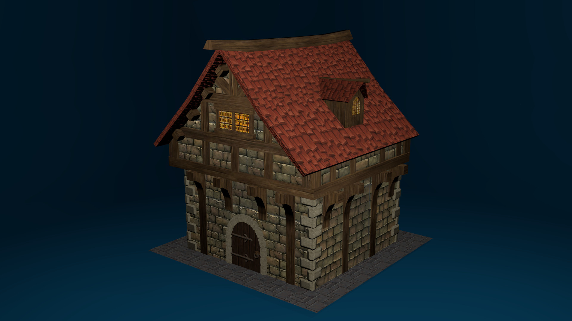 ArtStation - Fantasy Medieval House