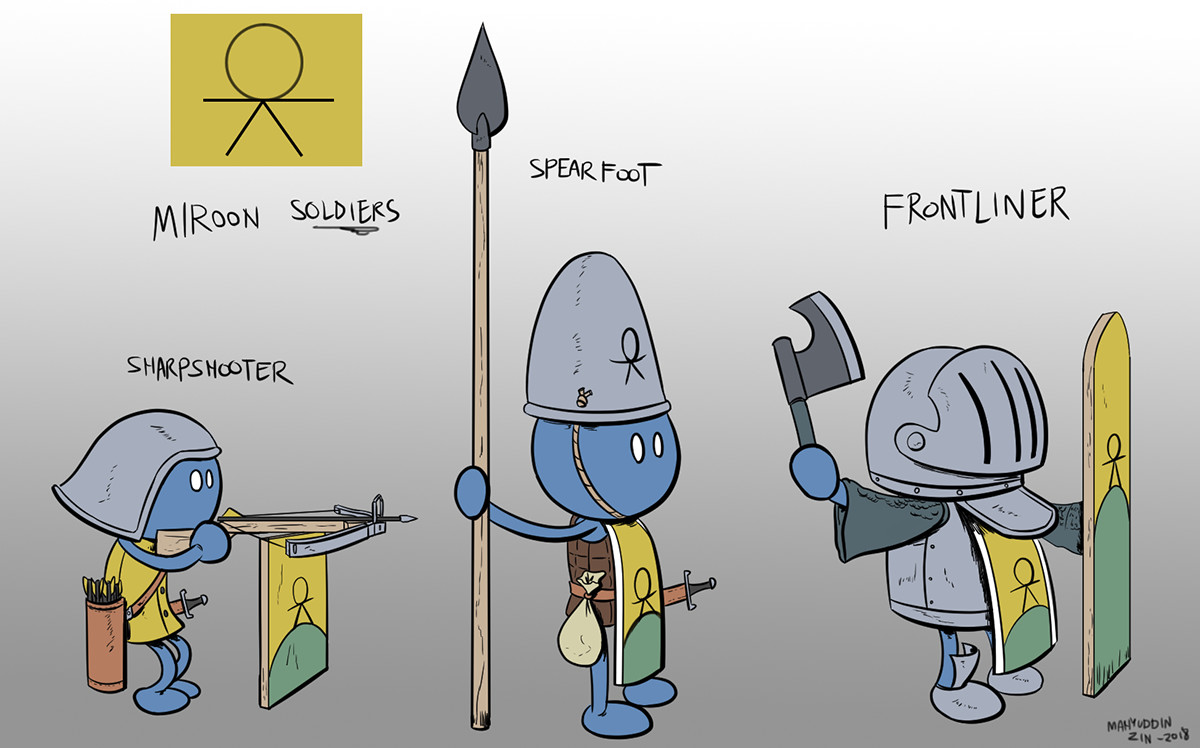 ArtStation - Merchant Band series (worldbuilding art)