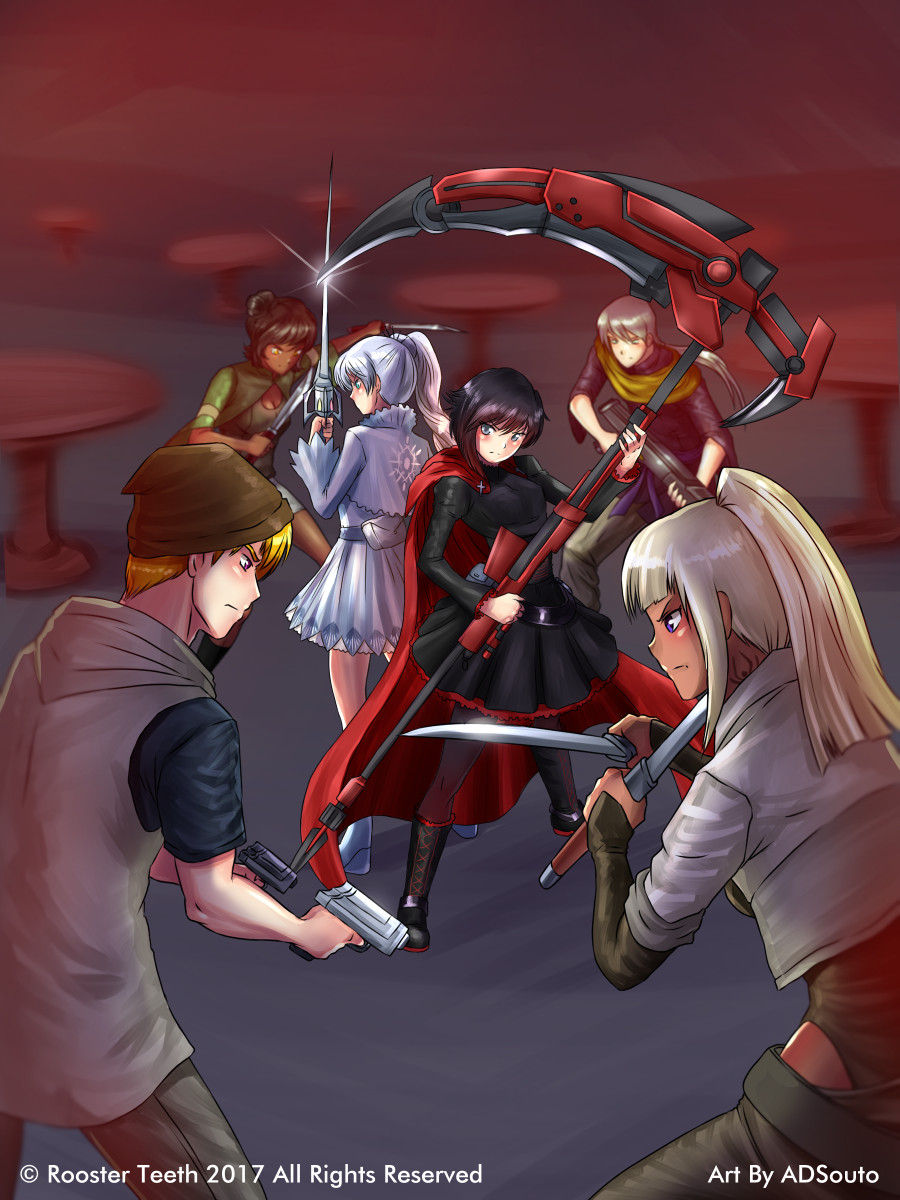 ArtStation - RWBY: Combat Ready - Little Miss Malachite