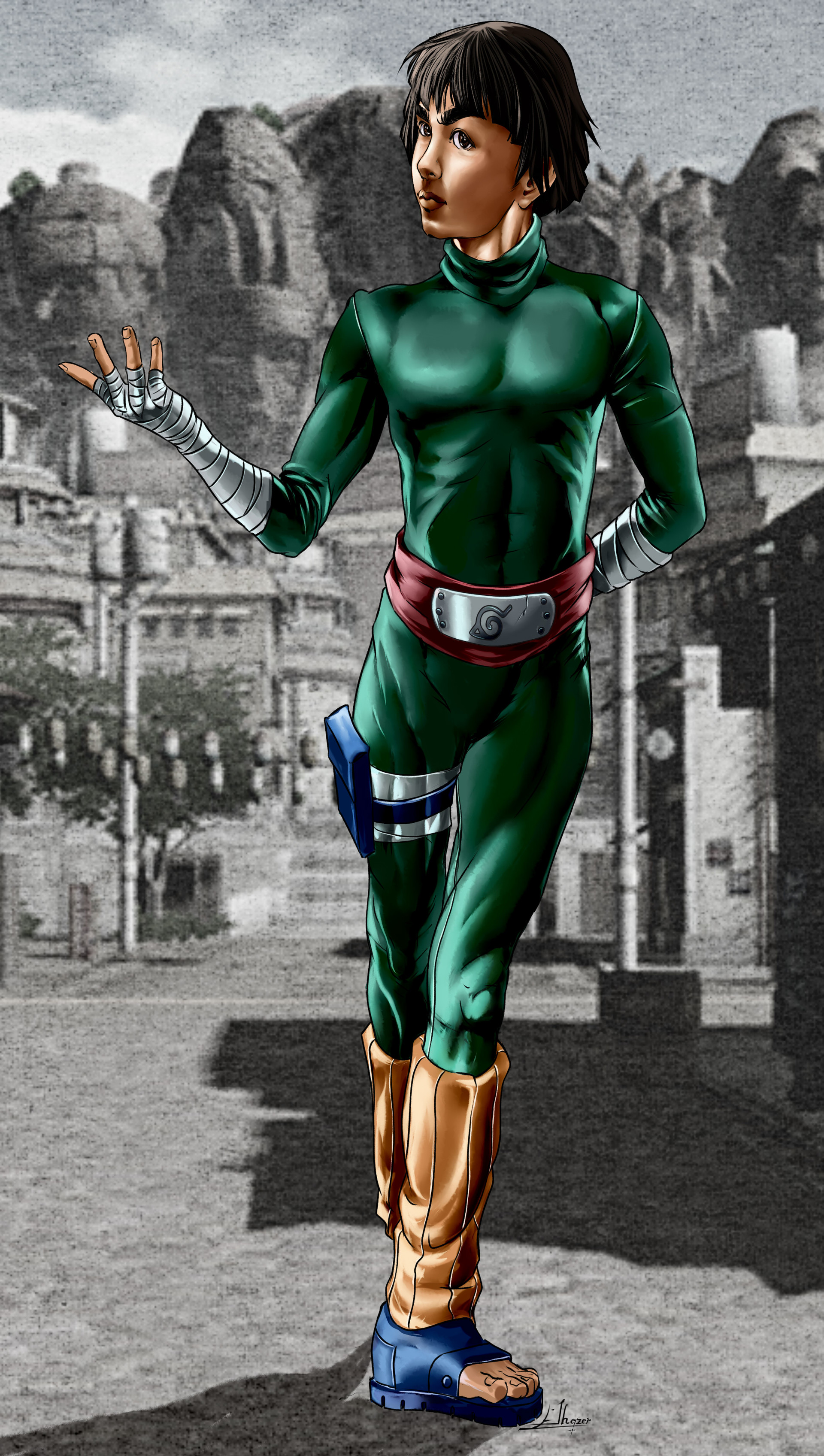 Rock Lee - Naruto Wallpaper: Rock Lee - The Will To Survive ...