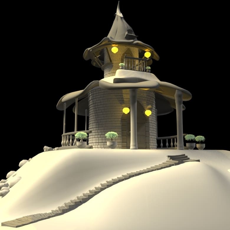 ArtStation - Cartoon house
