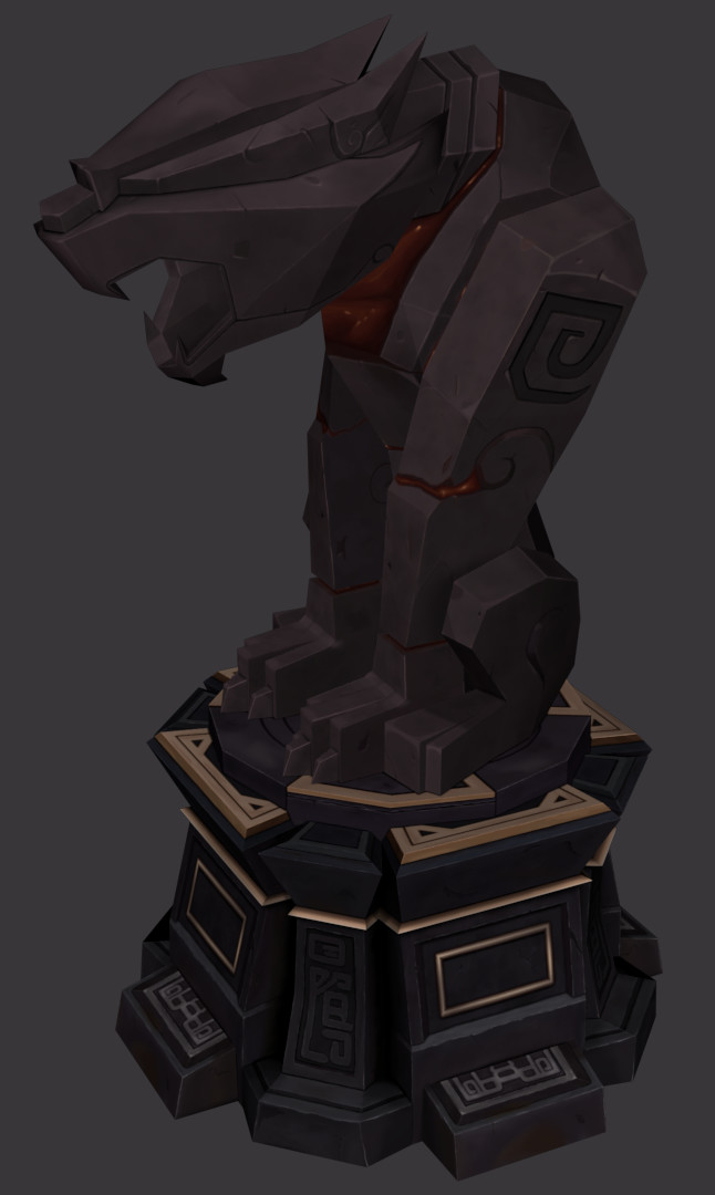 ArtStation - Lion Statue