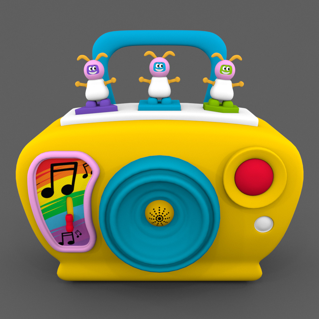ArtStation - Toy Radio Shape Puzzle