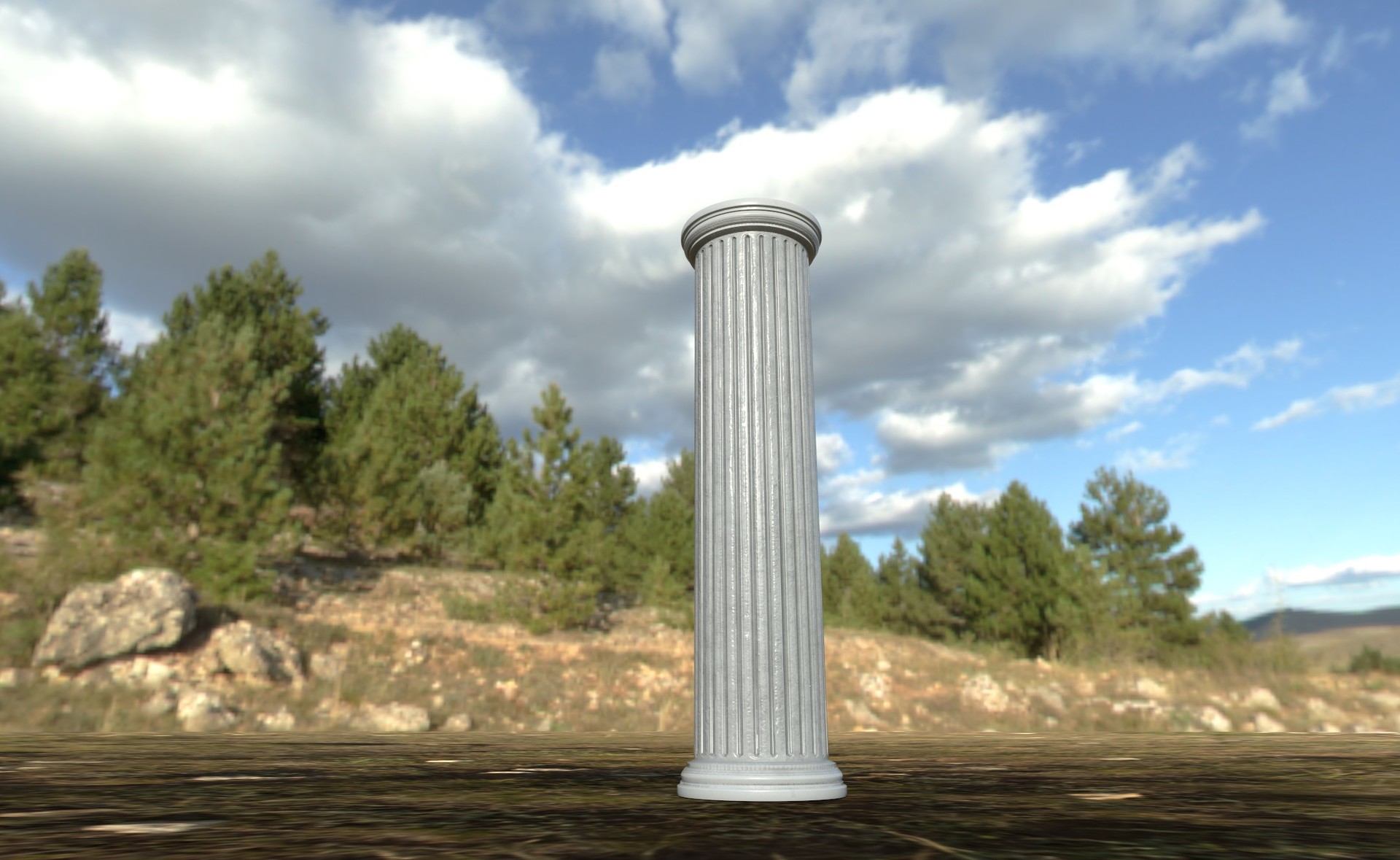 ArtStation - Roman Pillar
