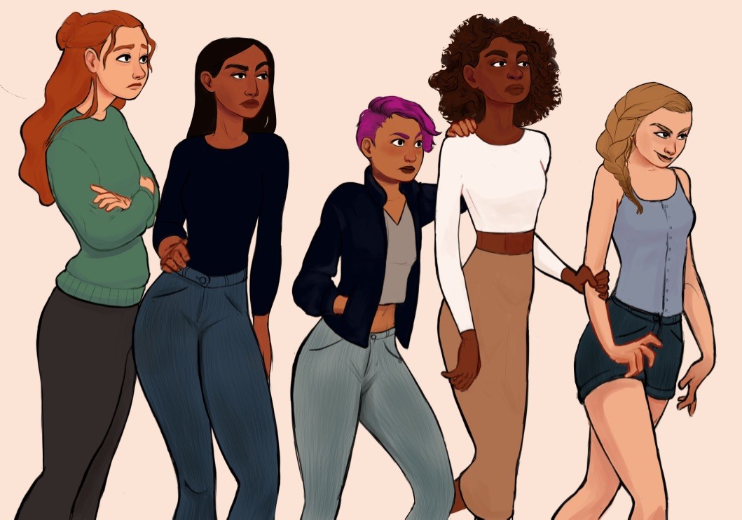 ArtStation - Painting Practice with OCs