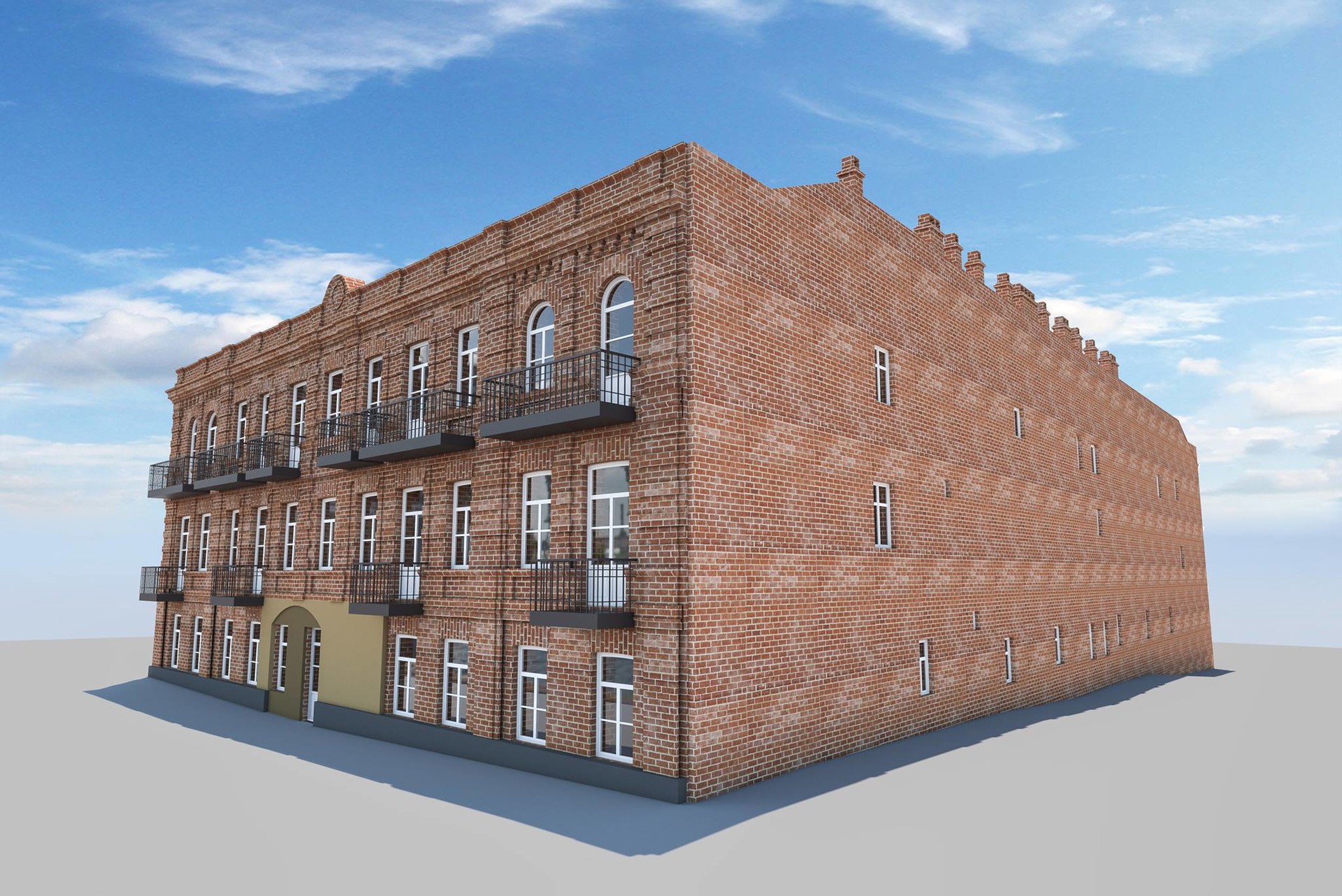 ArtStation - pirosmani museum, tbilisi, georgia, 3ds max + V-ray