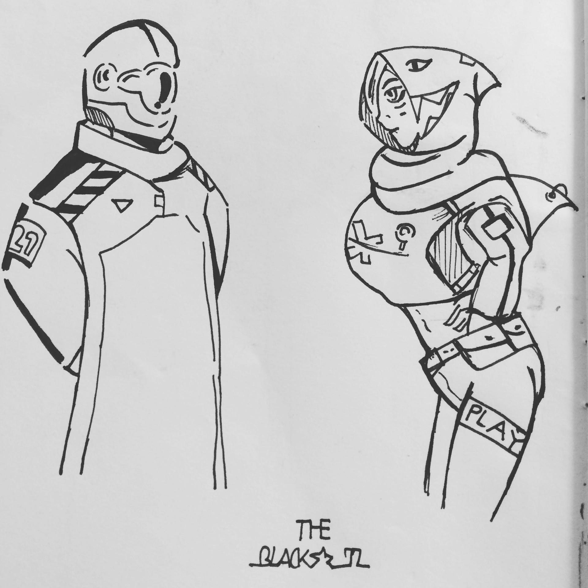 ArtStation - Cyberpunk Sketch