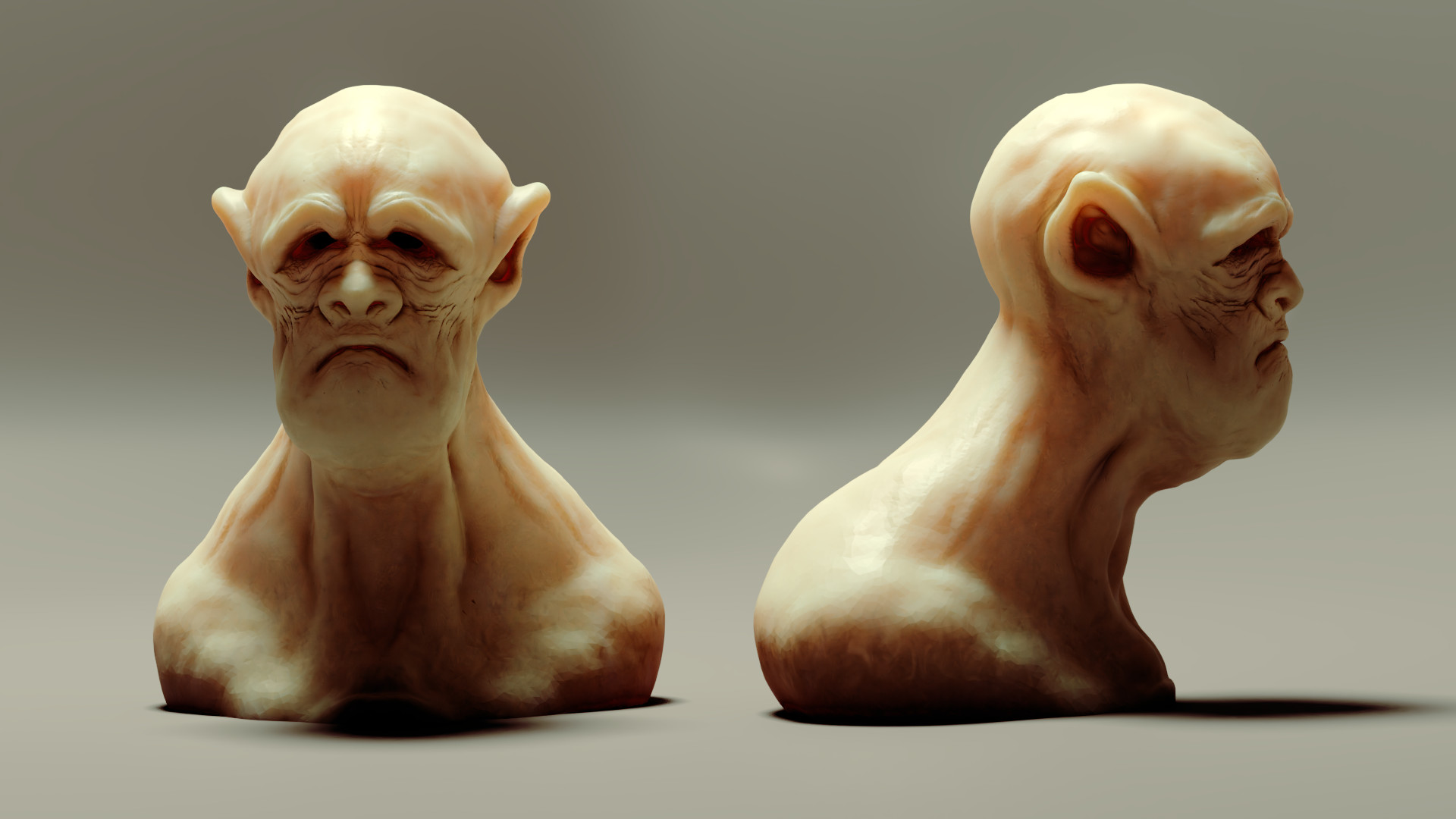 ArtStation - "Cave Troll Fighter" 11-25-18