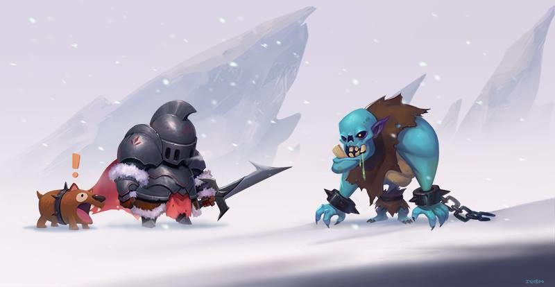 ArtStation - winter zombie