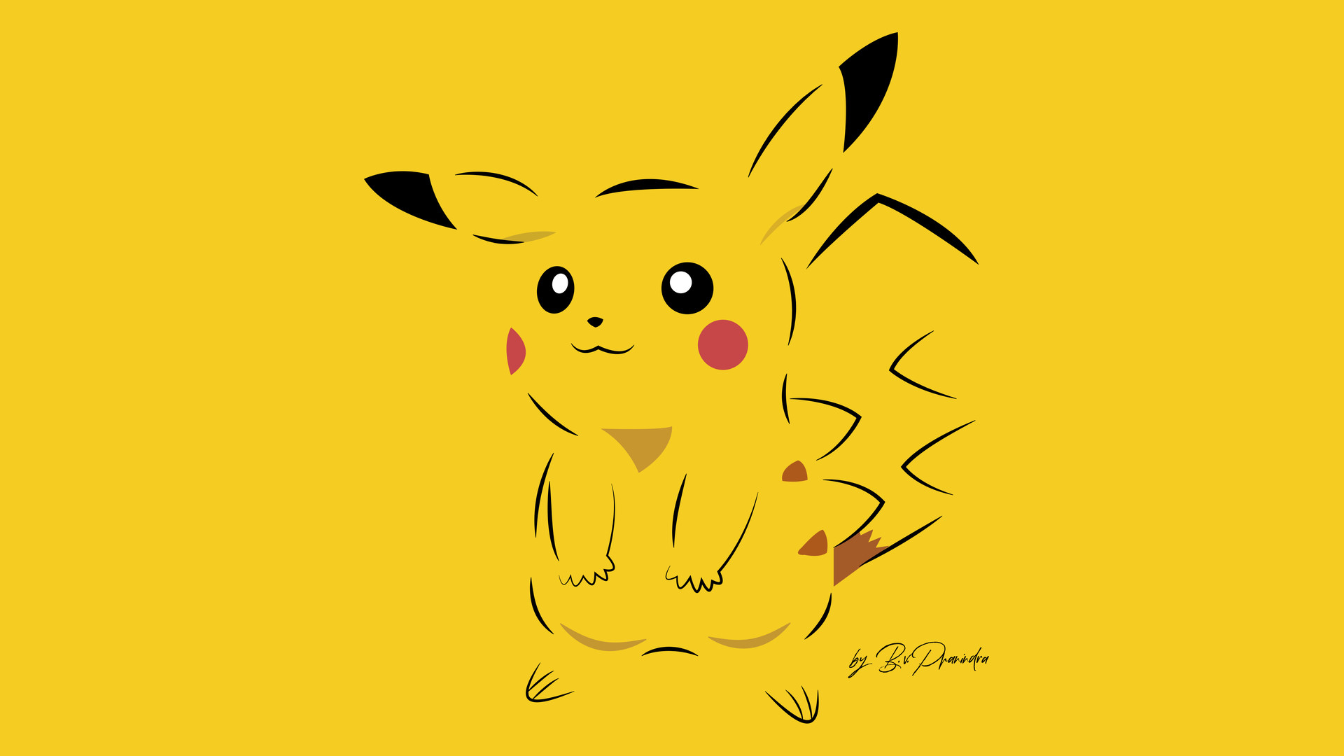 ArtStation - Pikachu illustration