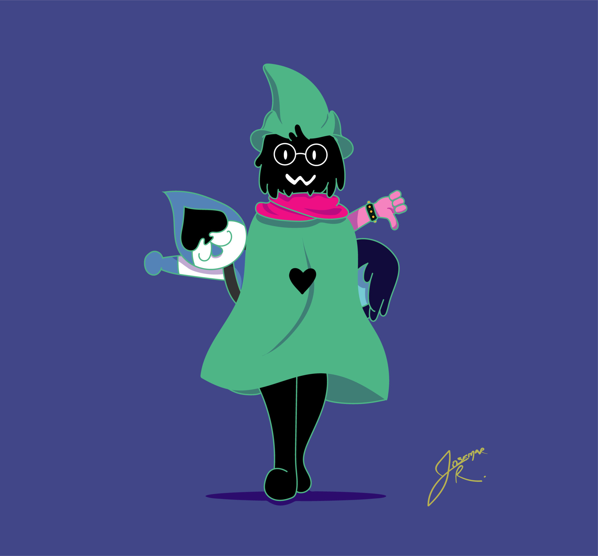 ArtStation - Ralsei and the Fun Gang