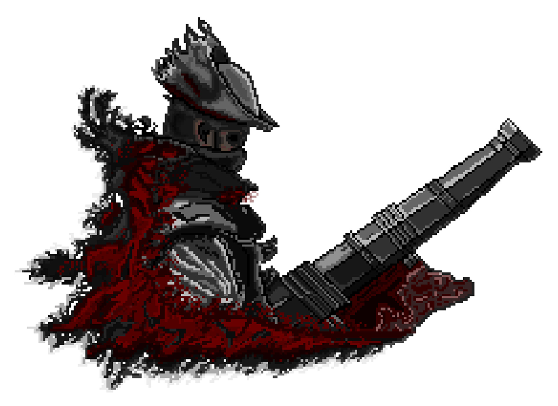 ArtStation - Bloodborn pixel art