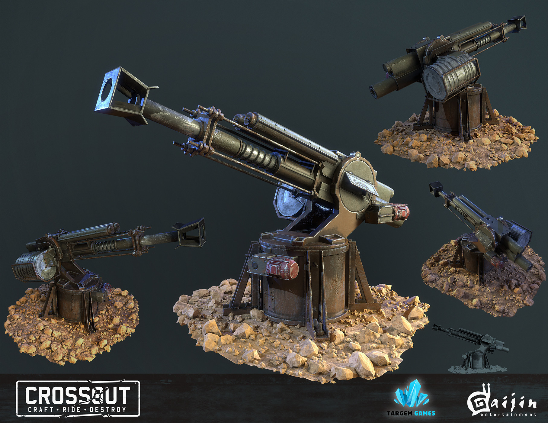 Alexander Cherkasskikh - Grenade launcher(Crossout)