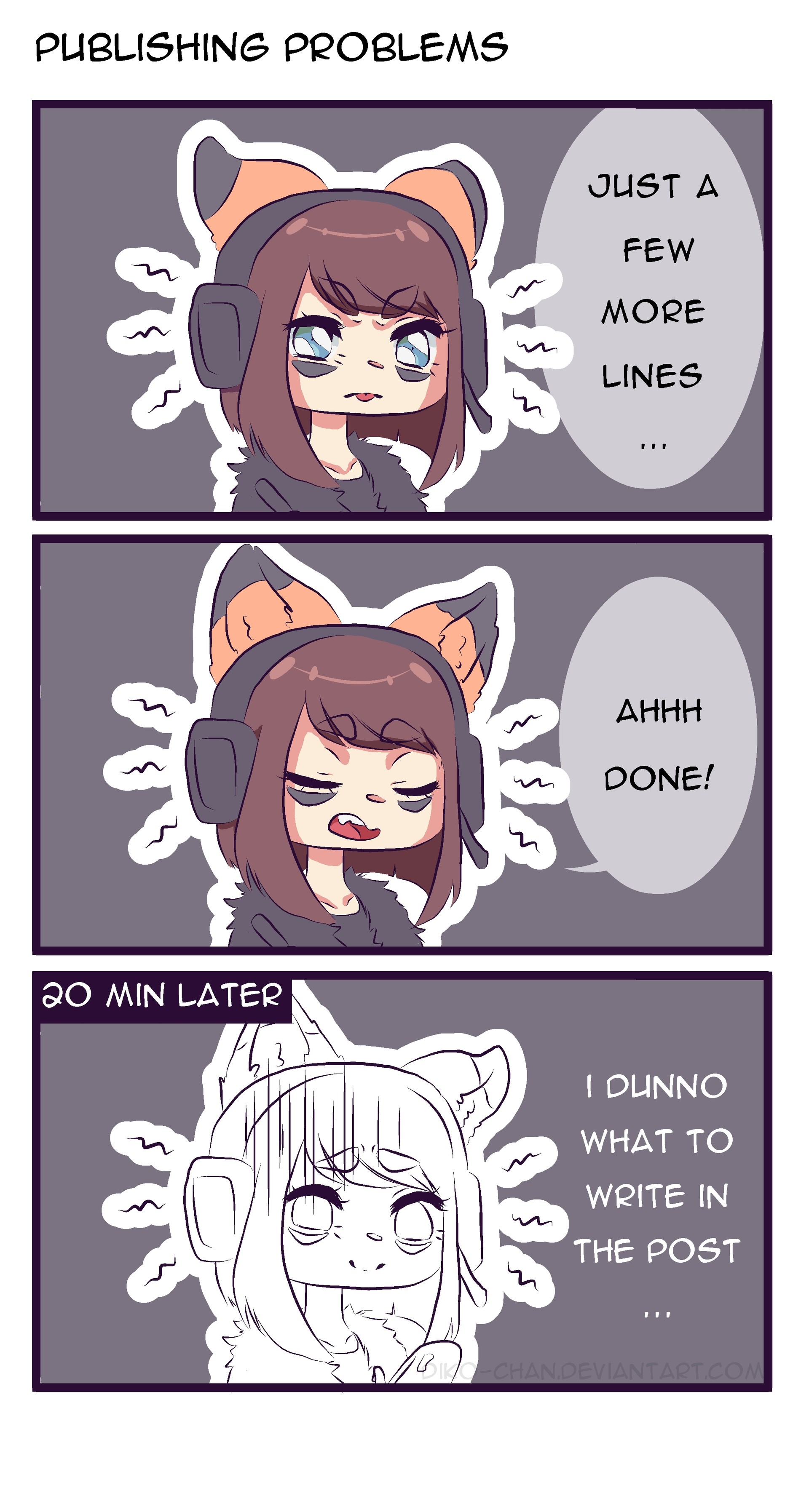 ArtStation - Publishing problems COMIC