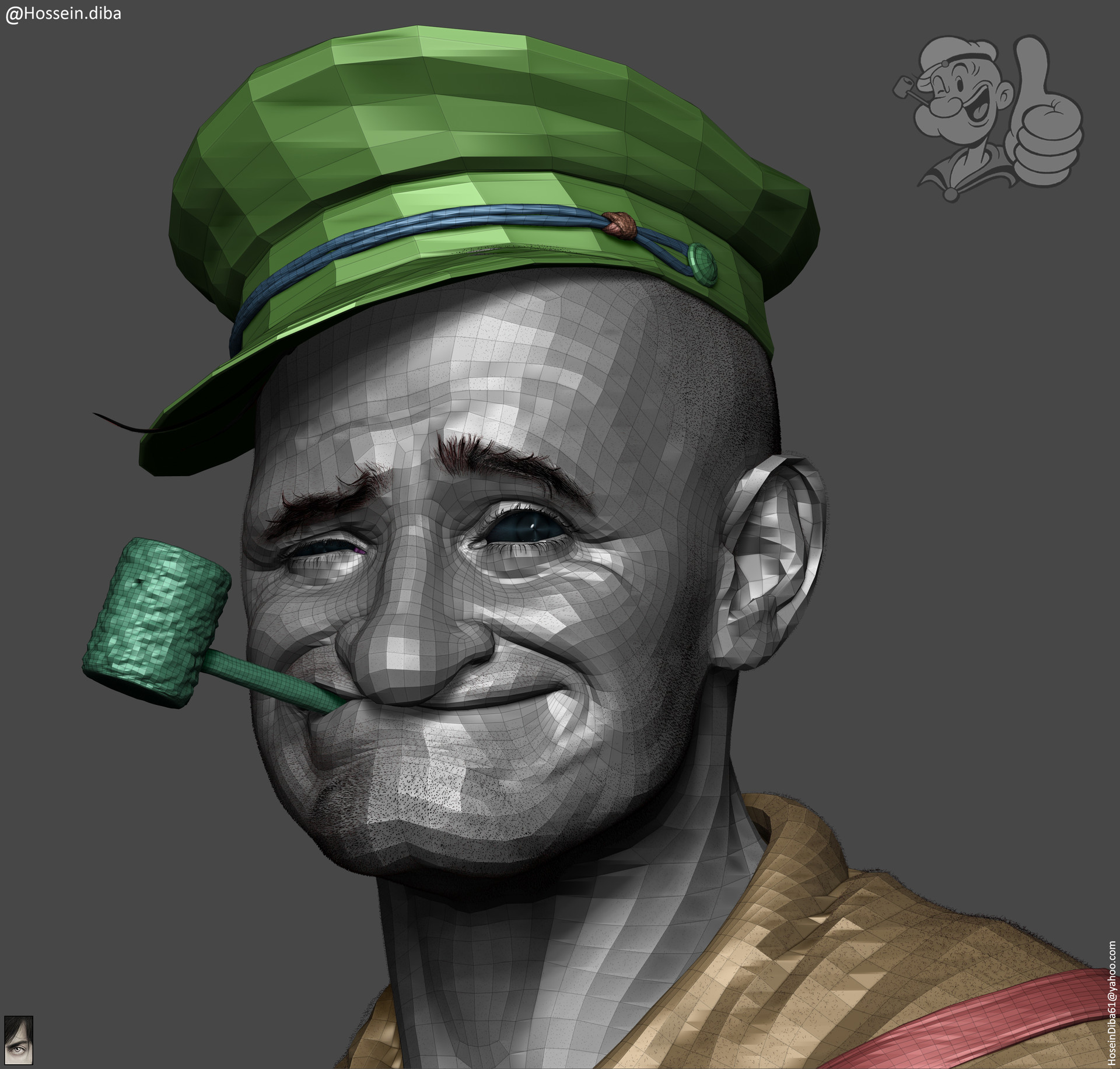 Popeye The Sailor Man Real Life