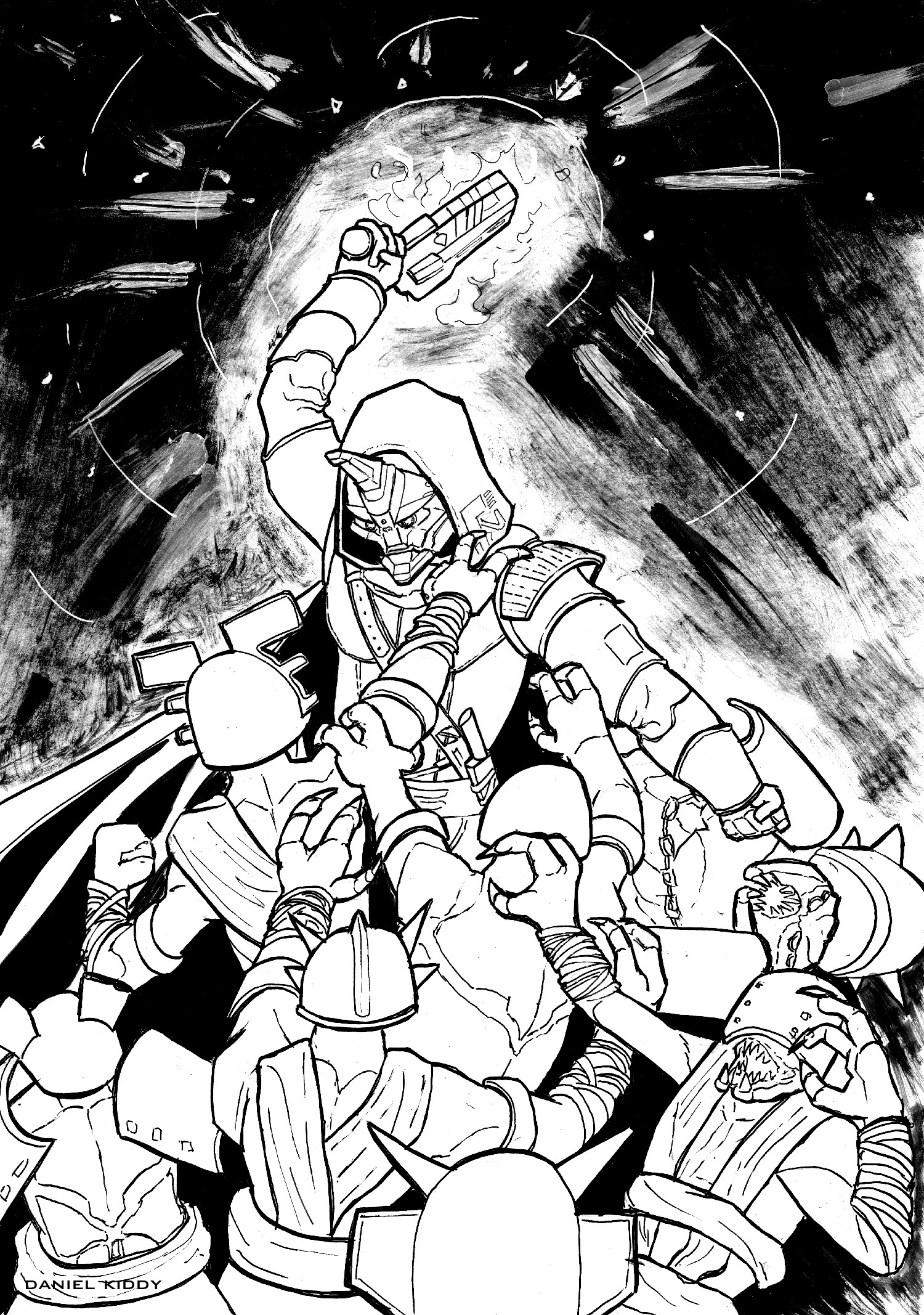 ArtStation - cayde-6 destiny fanart