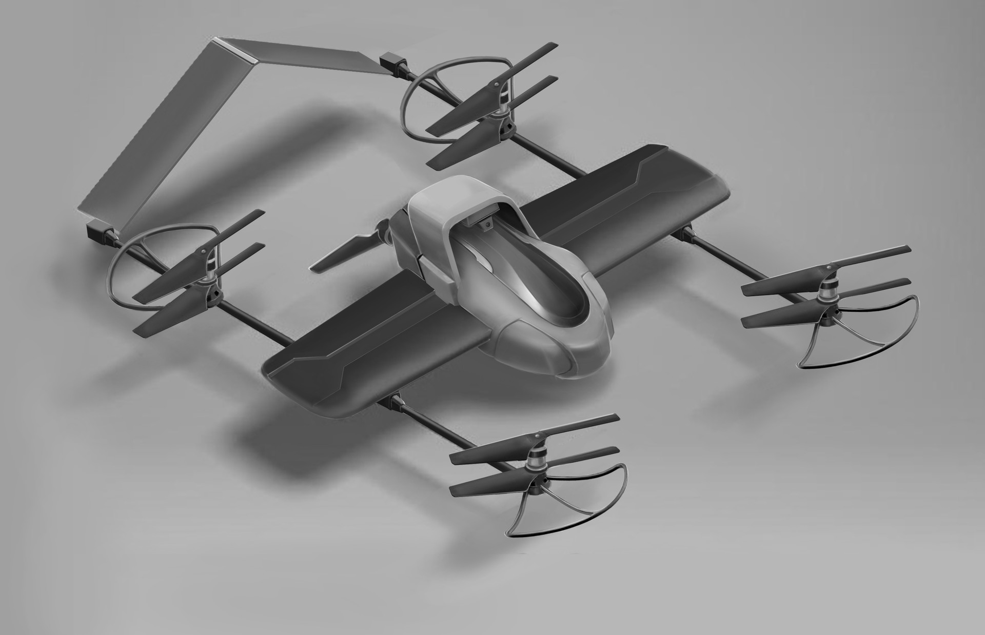 ArtStation - Sci-Fi Drone