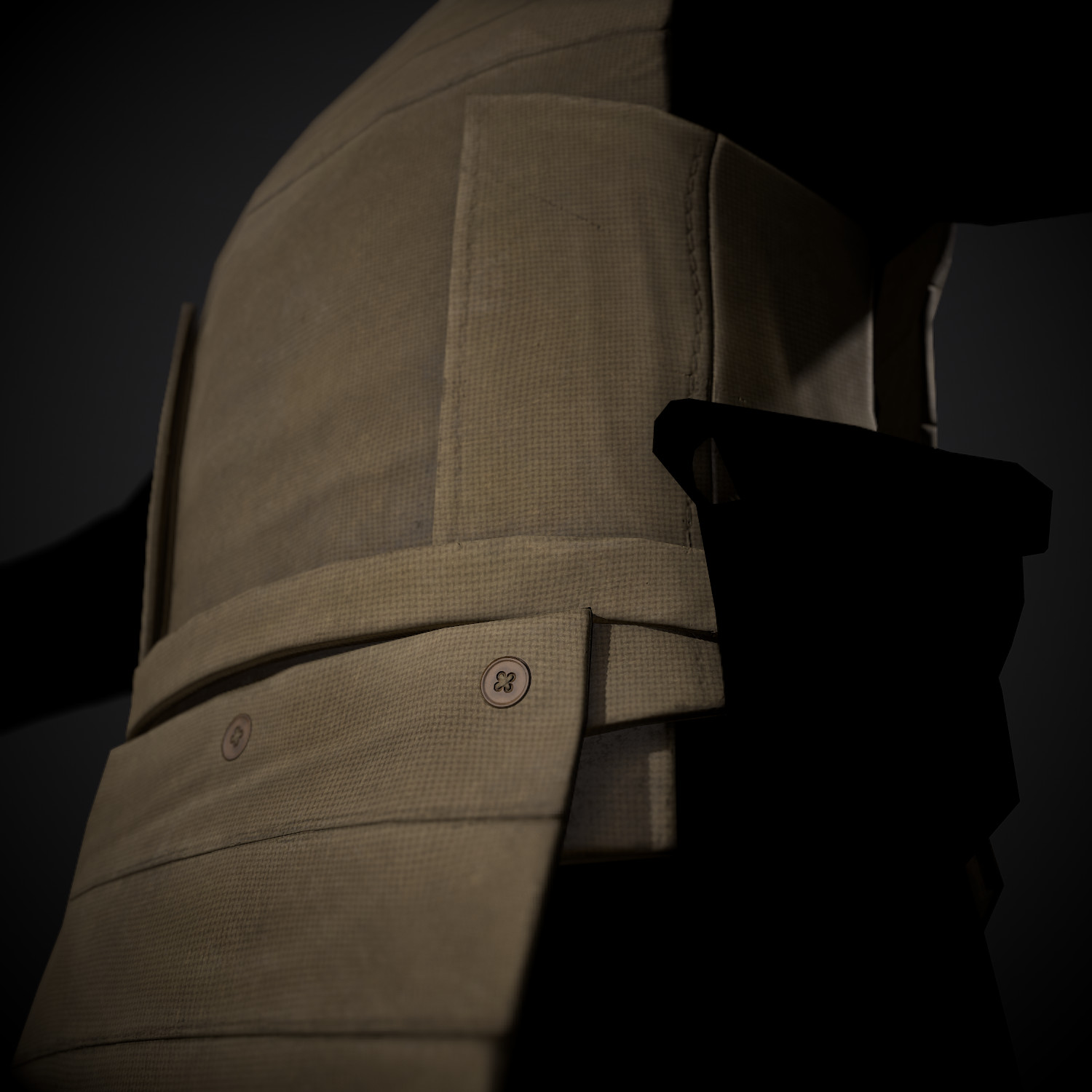 Hugh Gaines - British Expeditionary Force Experimental Body Armor (1917)