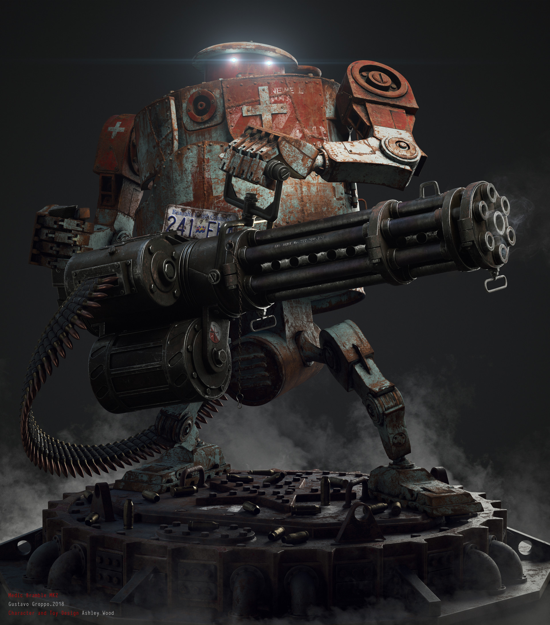 ArtStation - Medic Bramble MK2