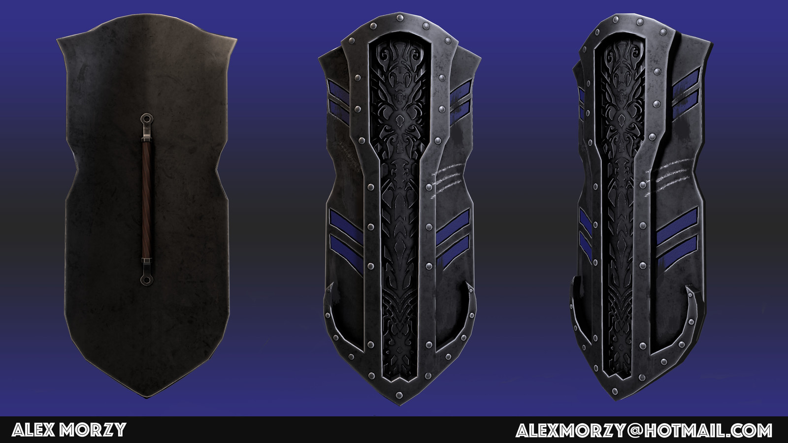 Alex Morzy - Stylized Tower Shield