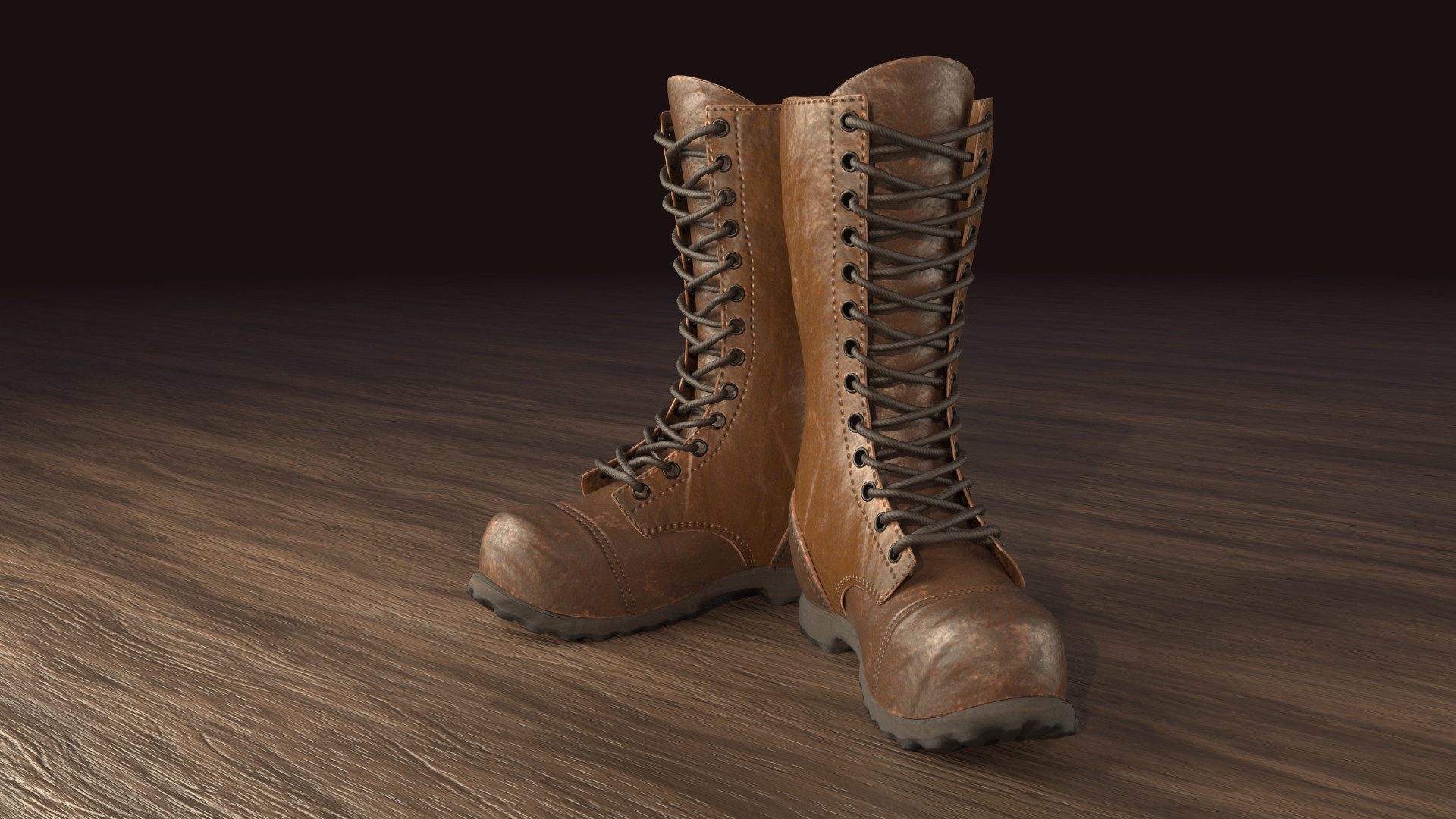 ArtStation - realistic boots