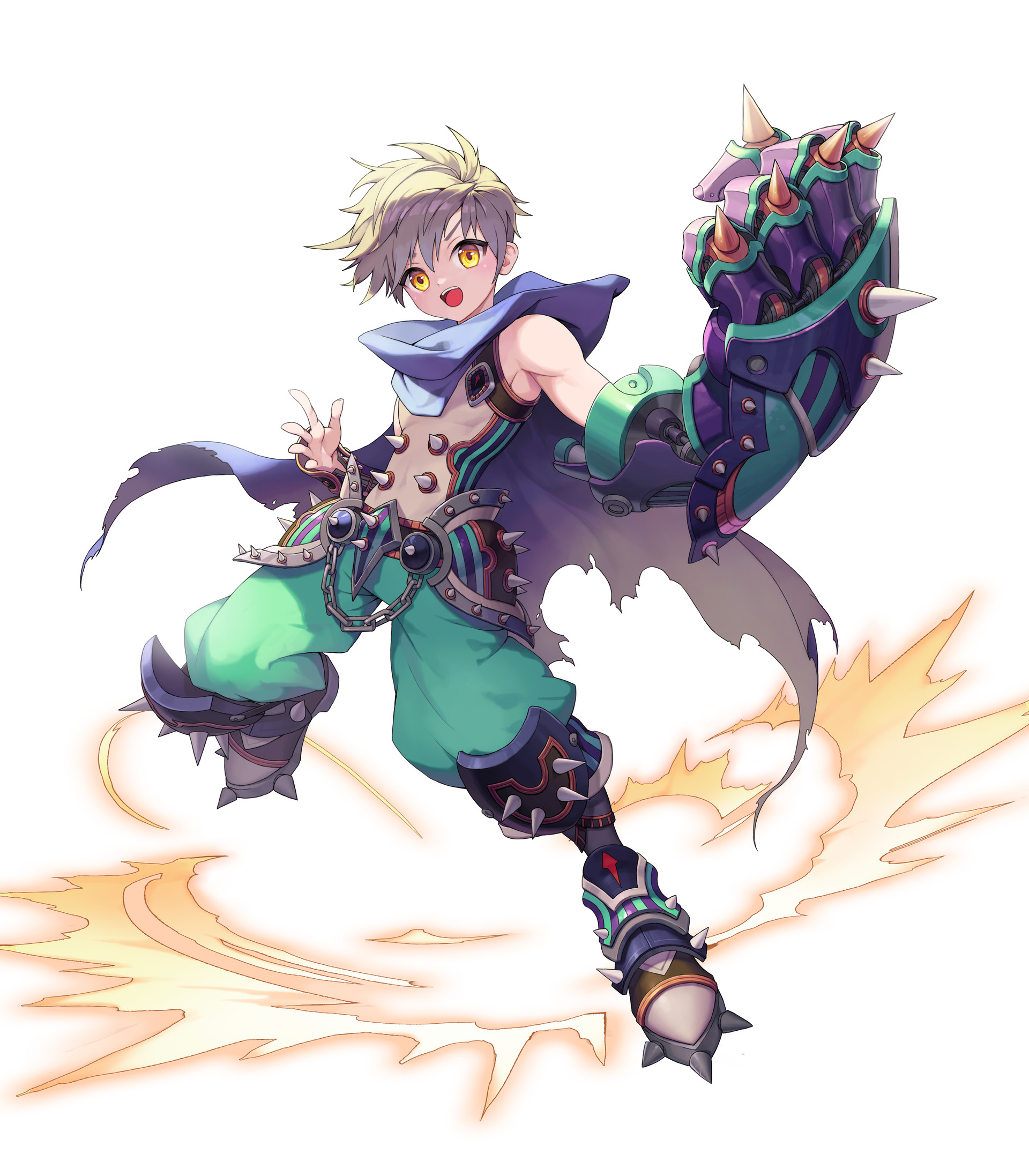 ArtStation - Metal arm/Avatar character practice