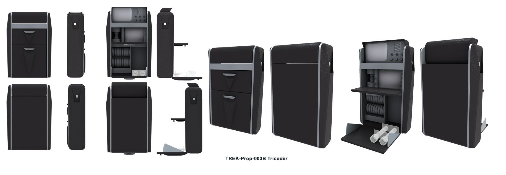 ArtStation - Classic Tricorder for Star Trek
