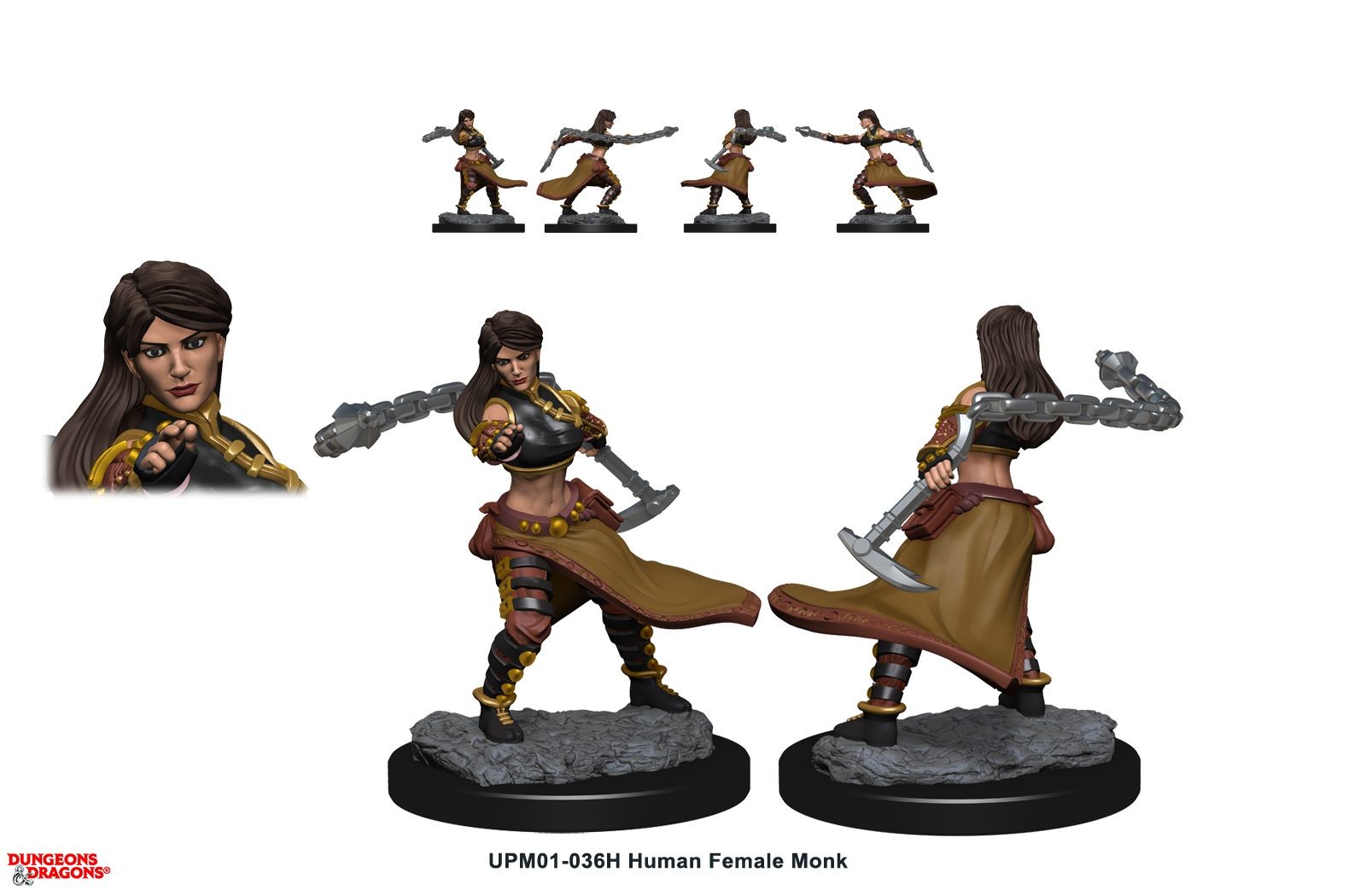 Artstation Human Female Monk