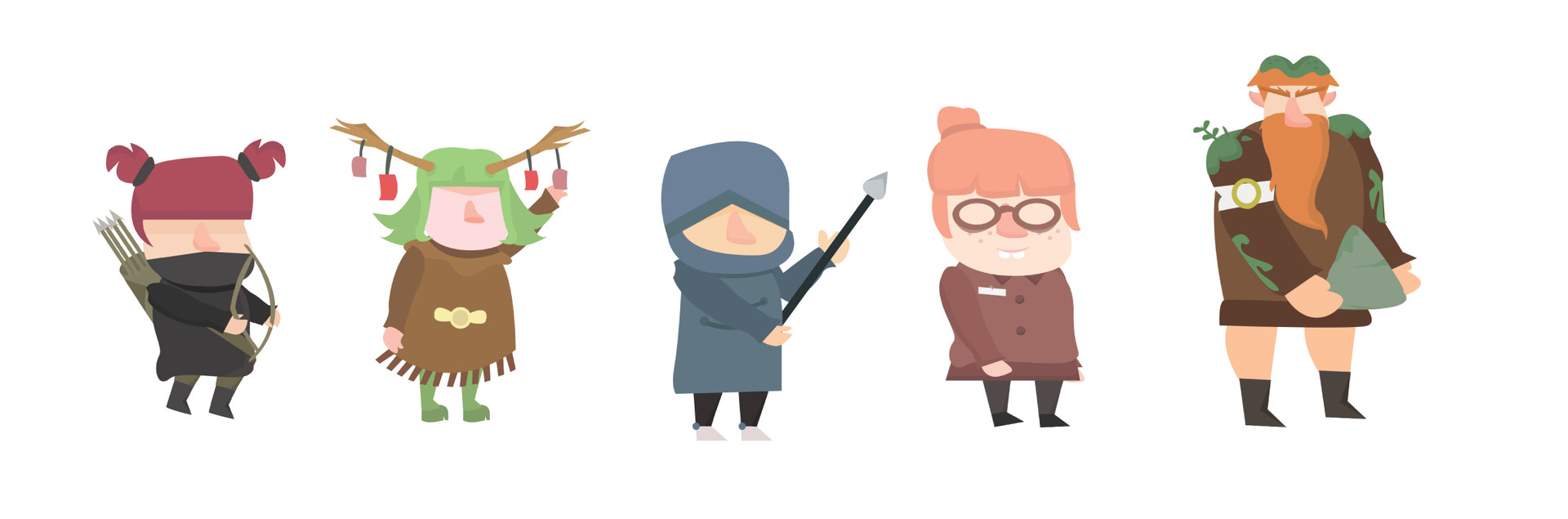 ArtStation - 2d game characters