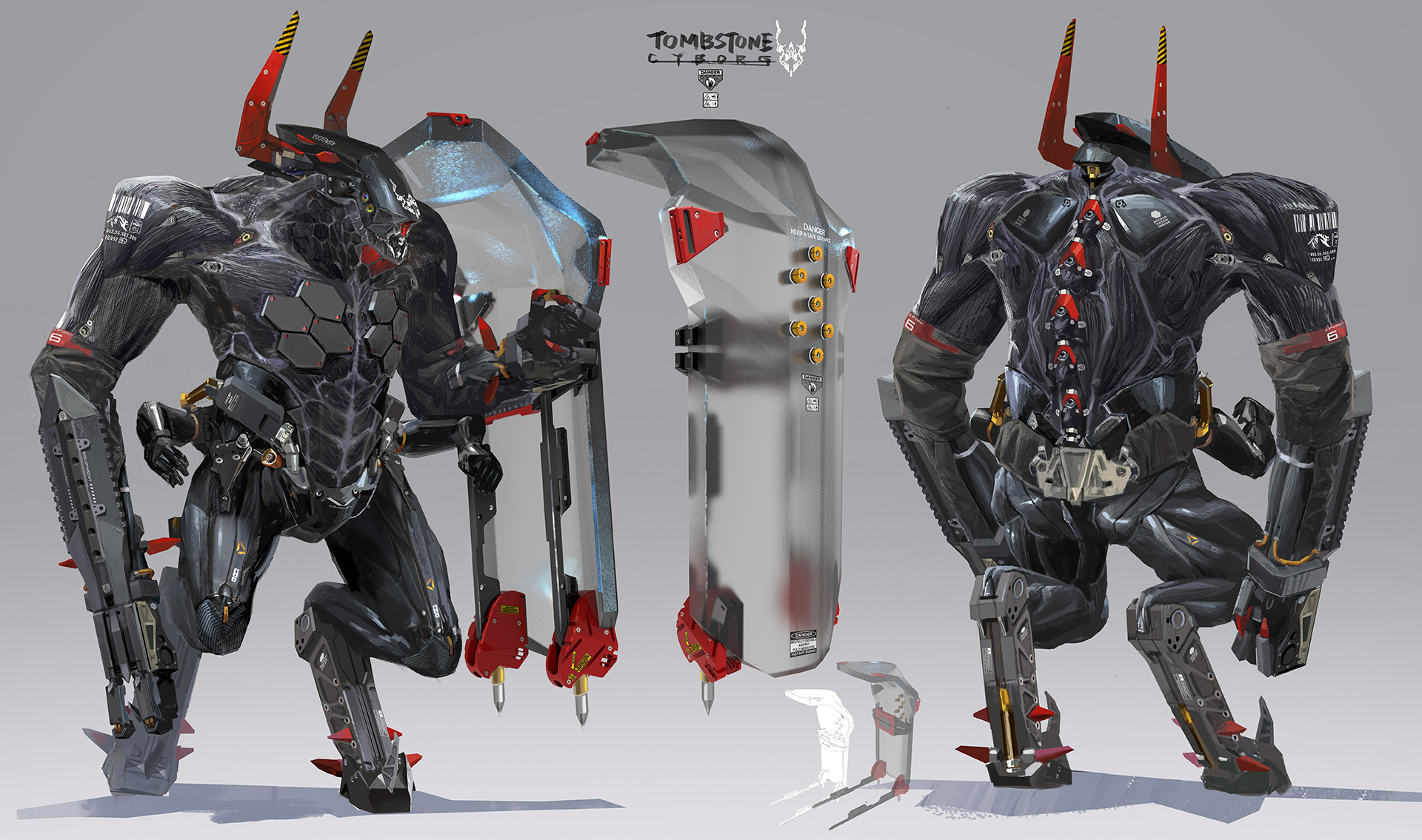 ArtStation - Cybor_Minotaur & Lich