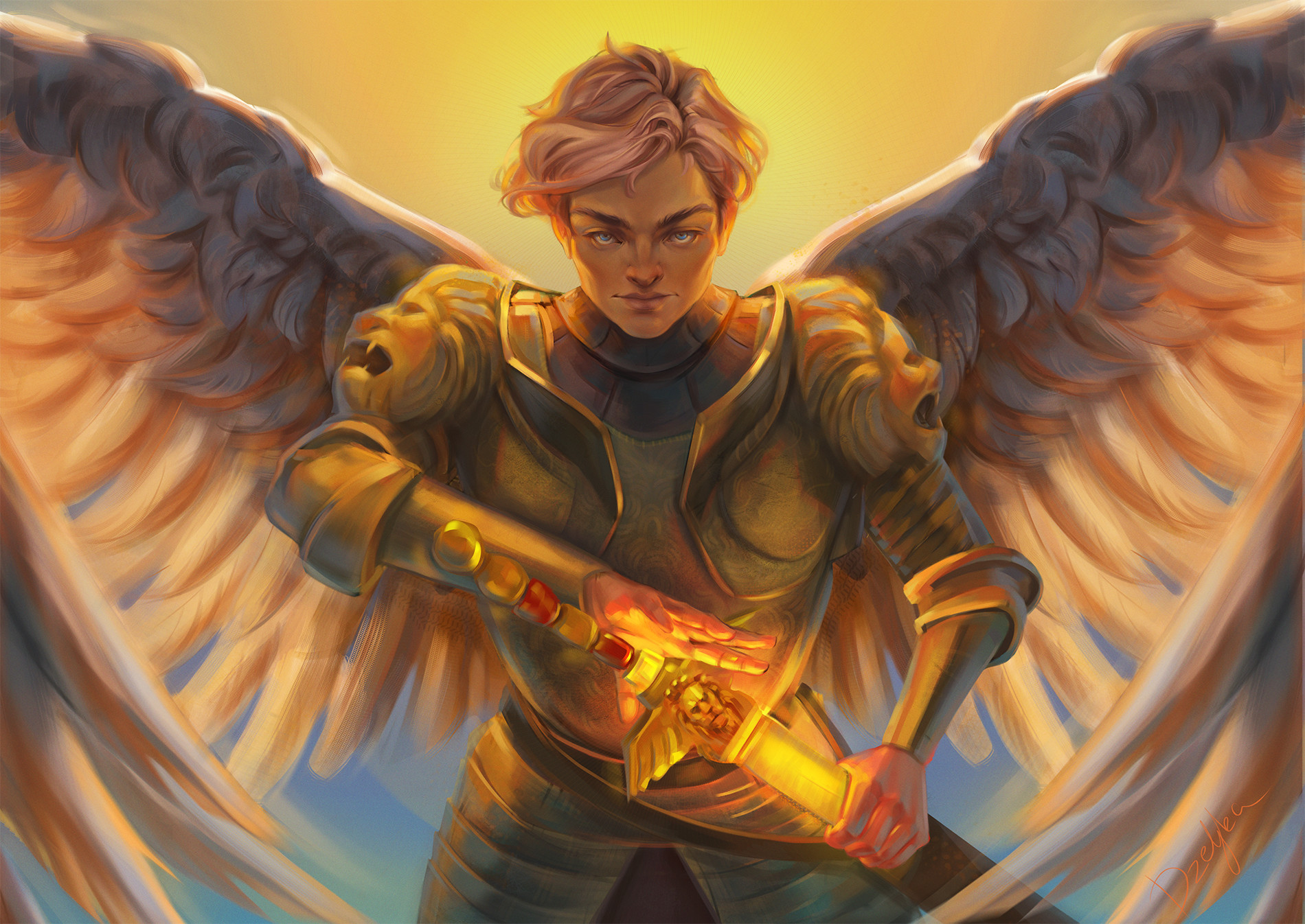 Lightbringer by Dzeljka : r/ImaginaryAngels