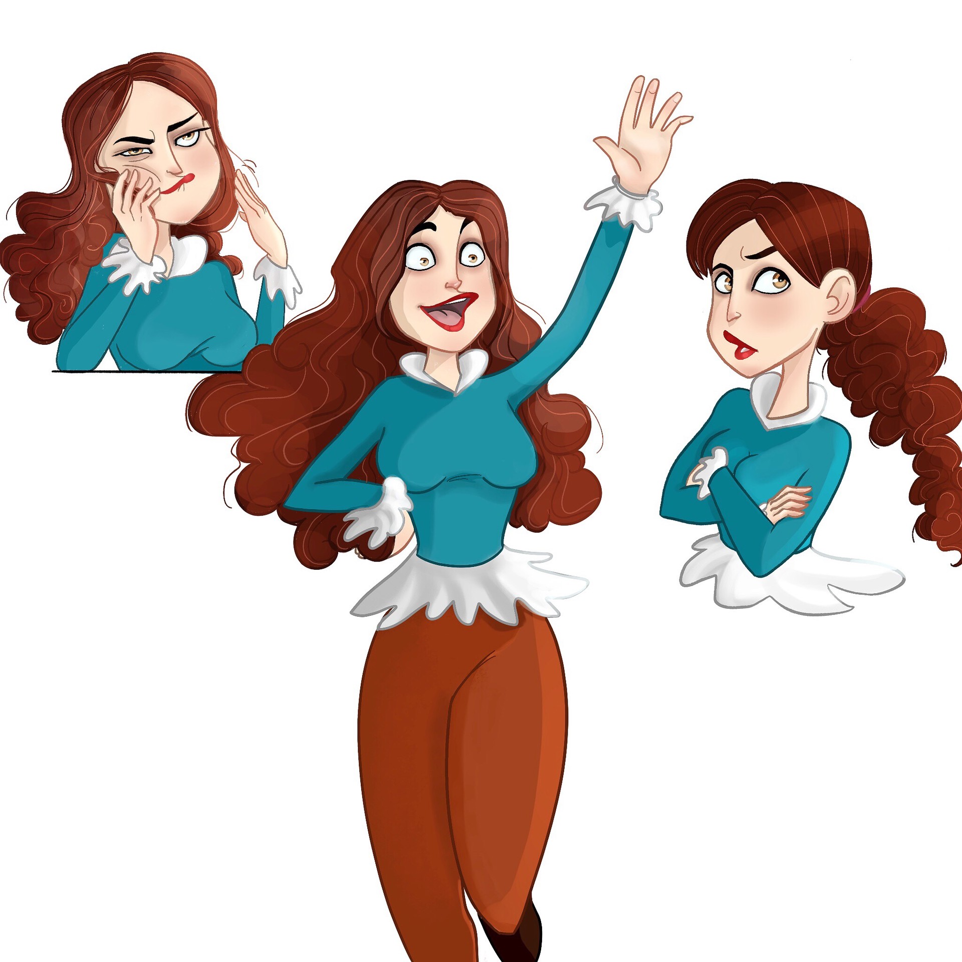 ArtStation - Isabella character design