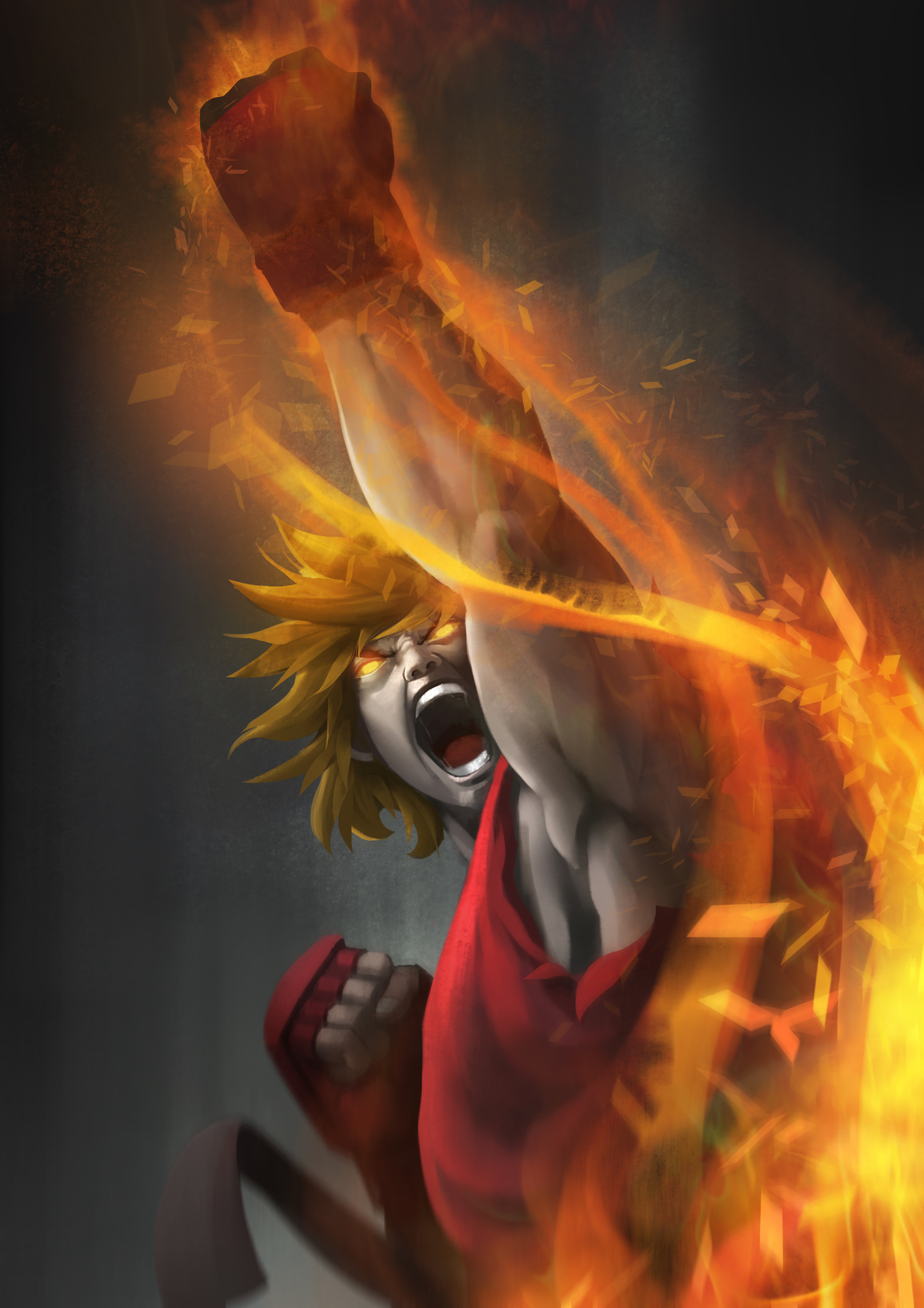 ArtStation - Street Fighter- Ken