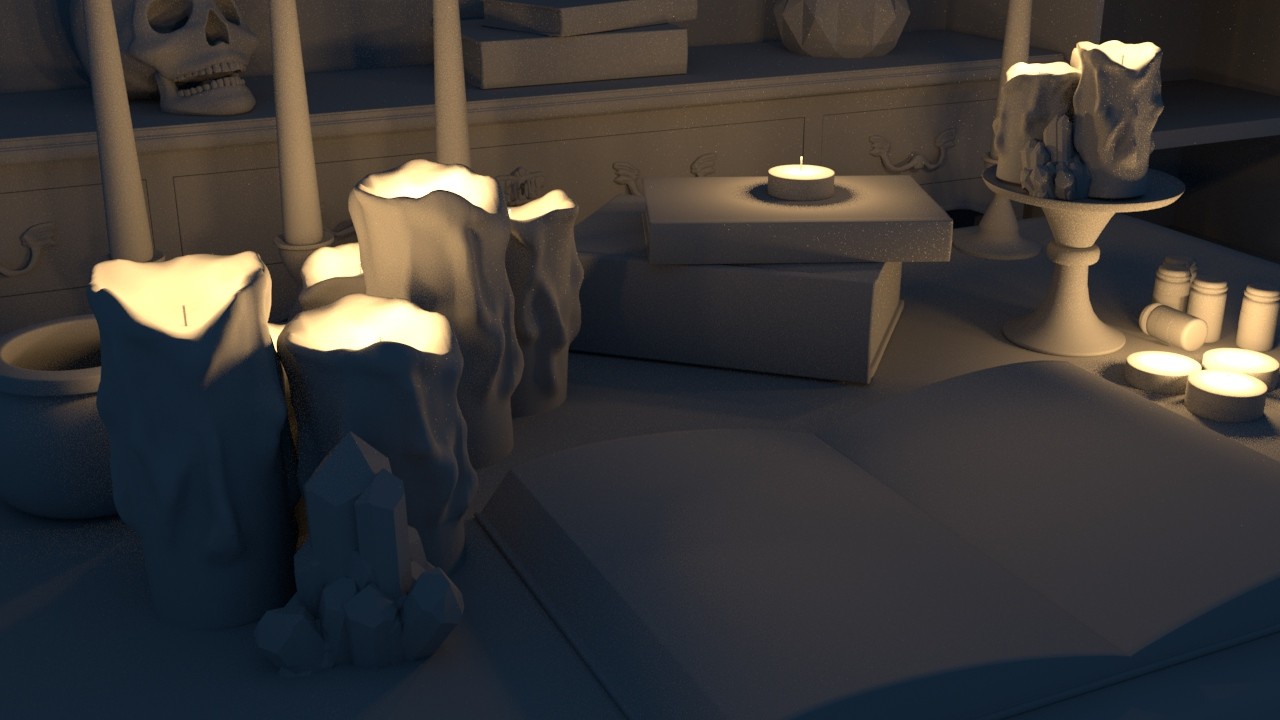 ArtStation - Witch Desk