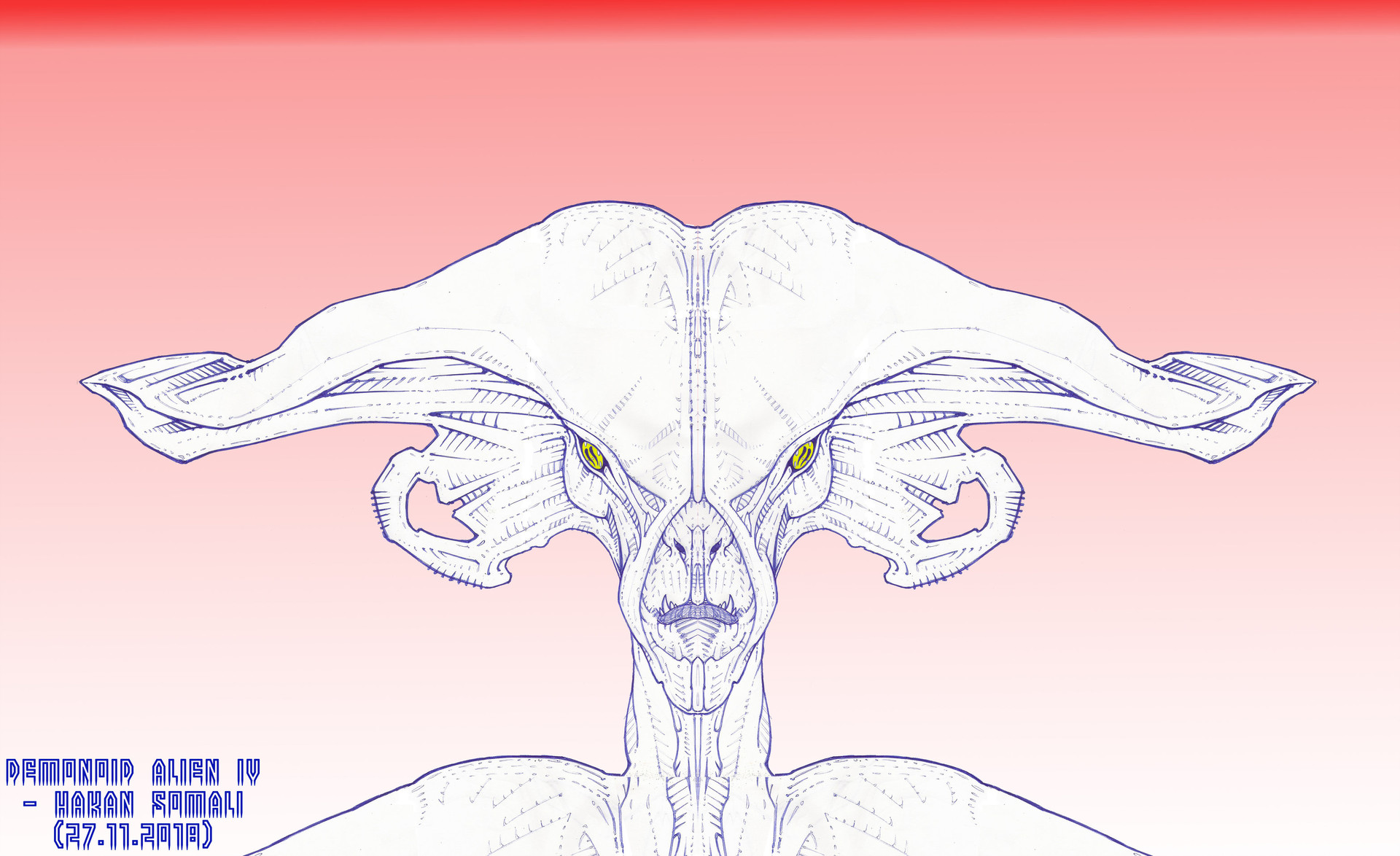 ArtStation - Demonoid Alien IV