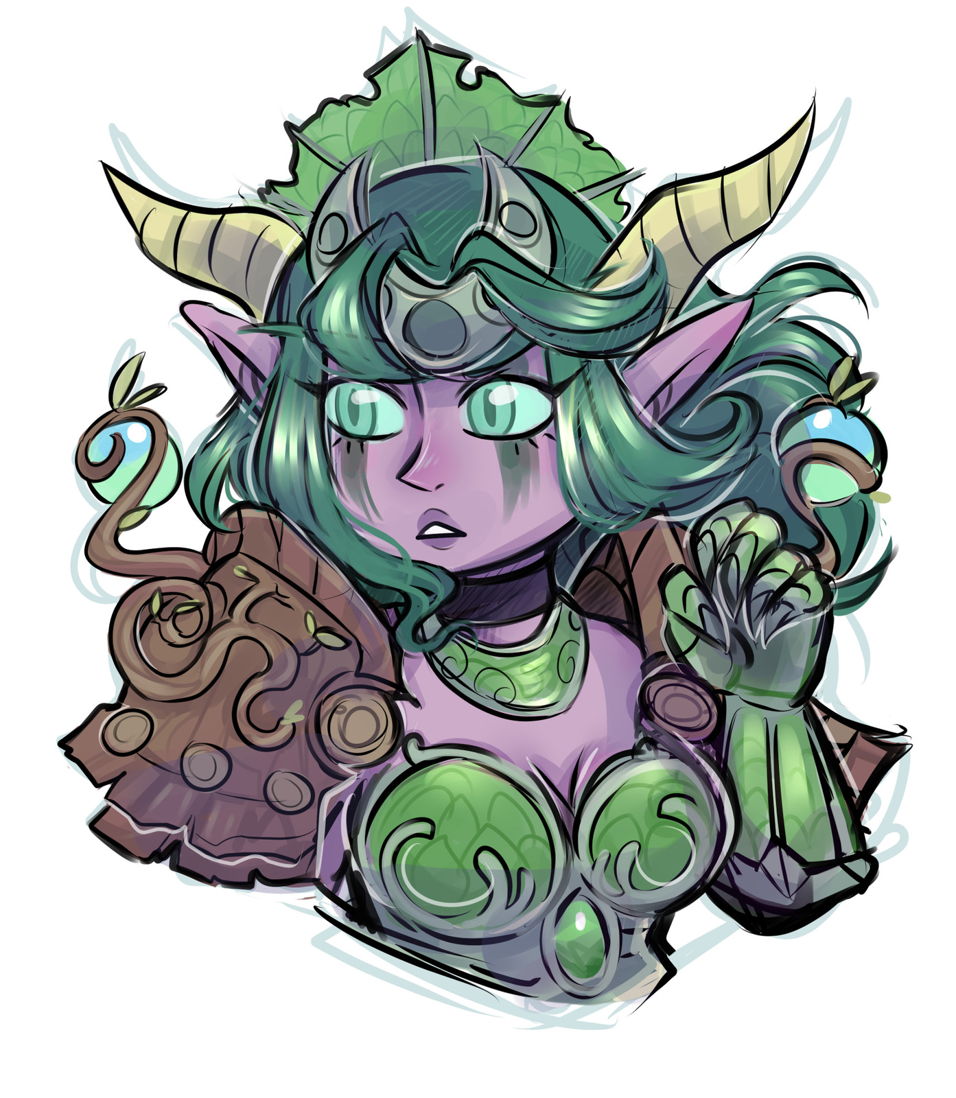 Maja S - Sticker Designs (Sylvanas, Ysera, Tyrand and Alexstrasza)