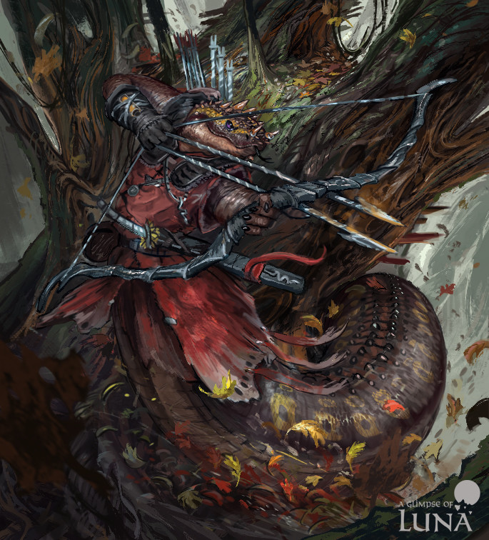 ArtStation - Woodslands archer