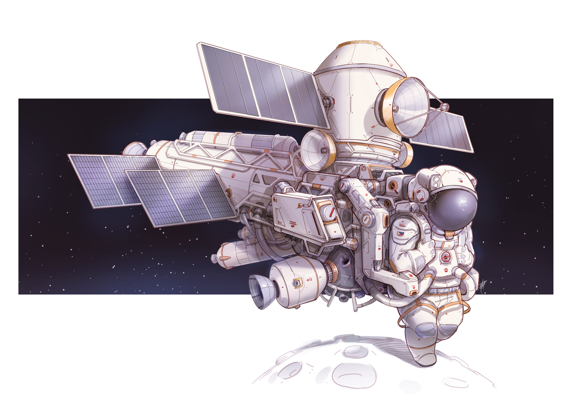 ArtStation - Astro Backpacker