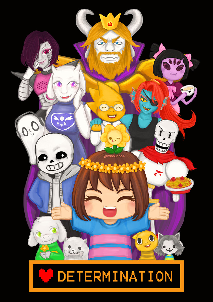 ArtStation - Undertale Fanarts