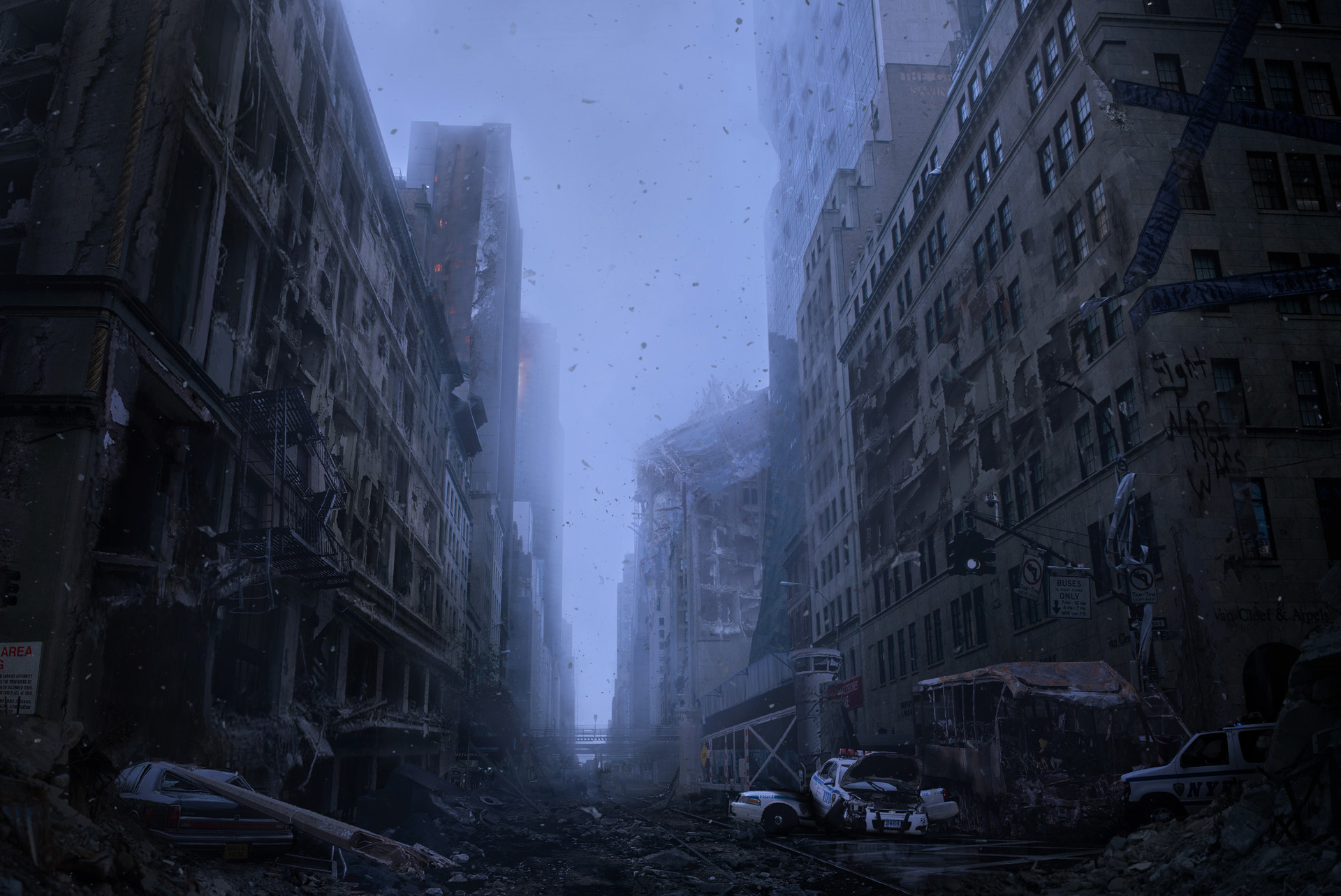 ArtStation - City Destruction