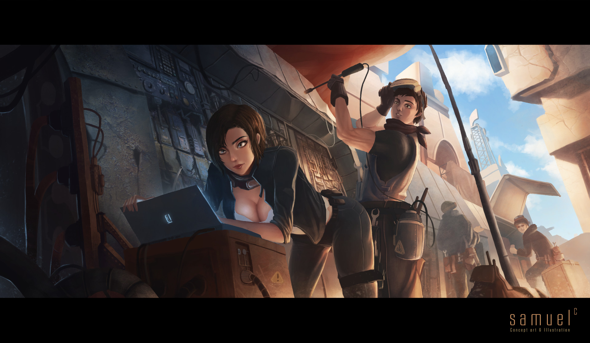 ArtStation - Working hazard