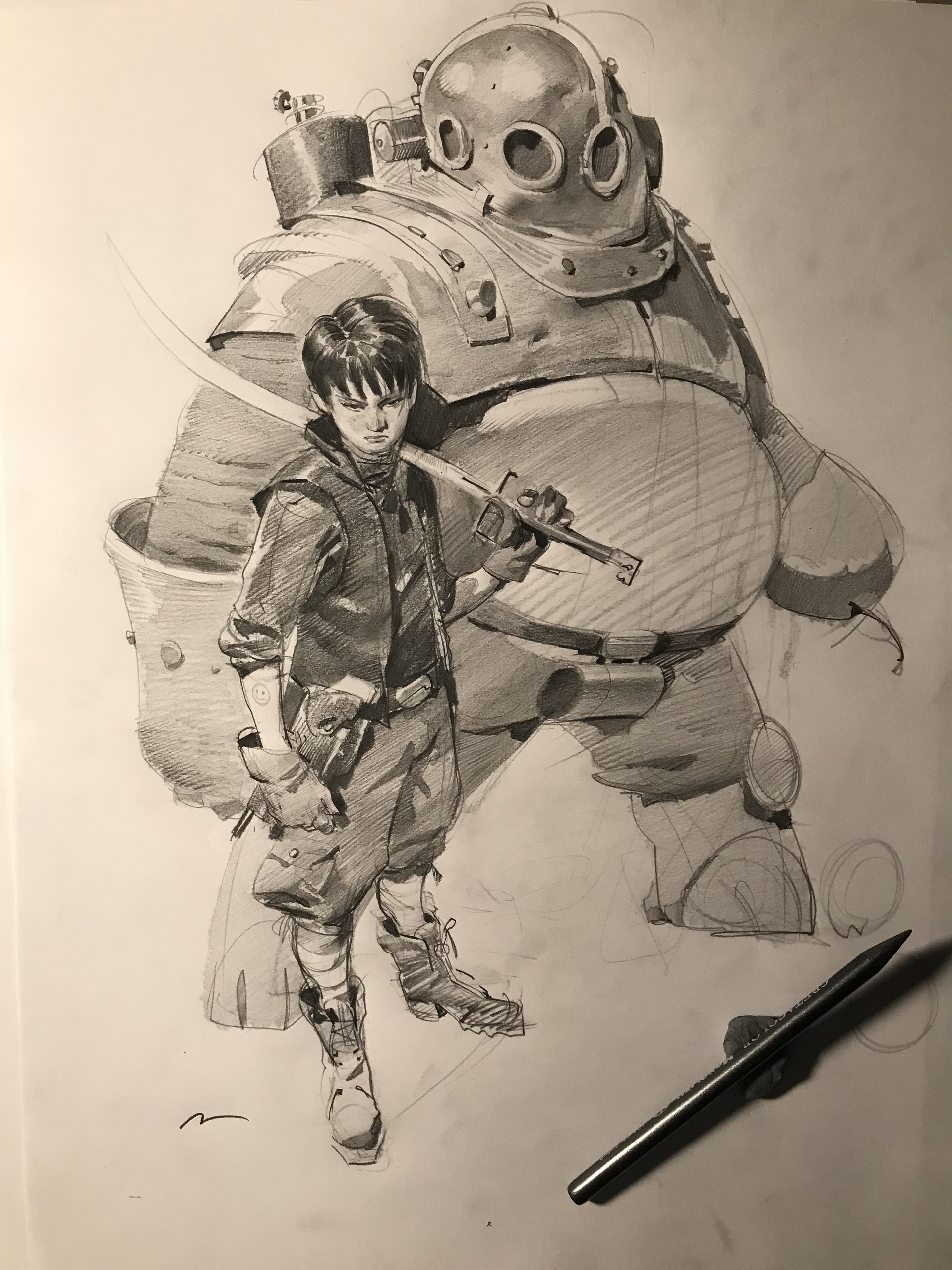 Mauro Belfiore - Drawings & Sketches