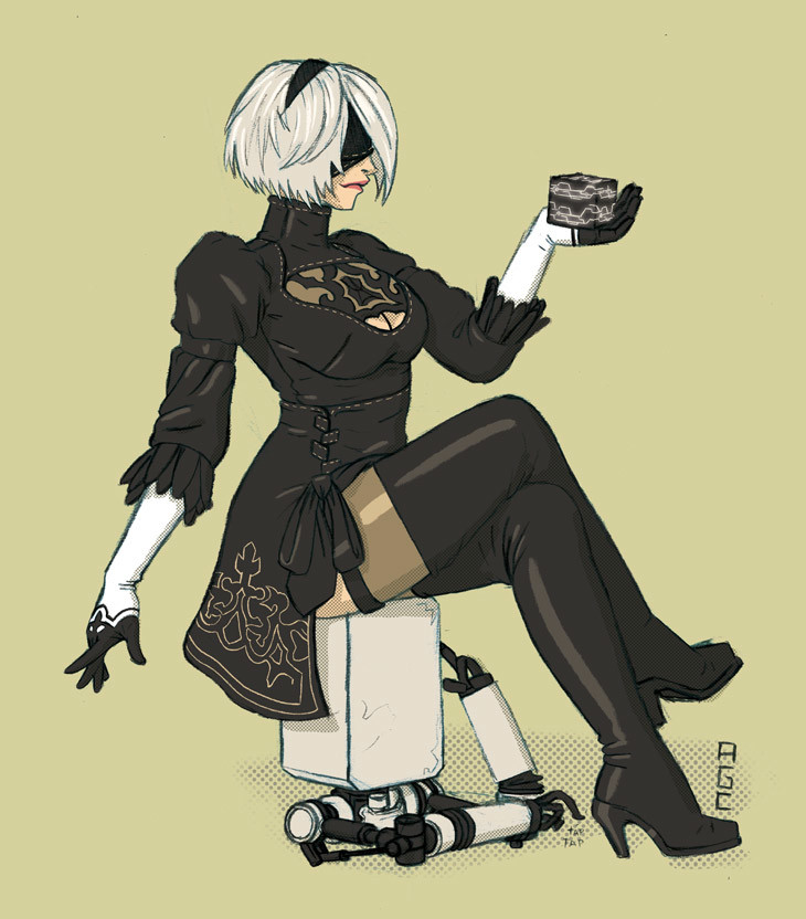 ArtStation - 2B