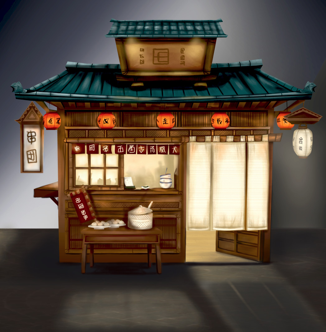 ArtStation - Bao Buns shop