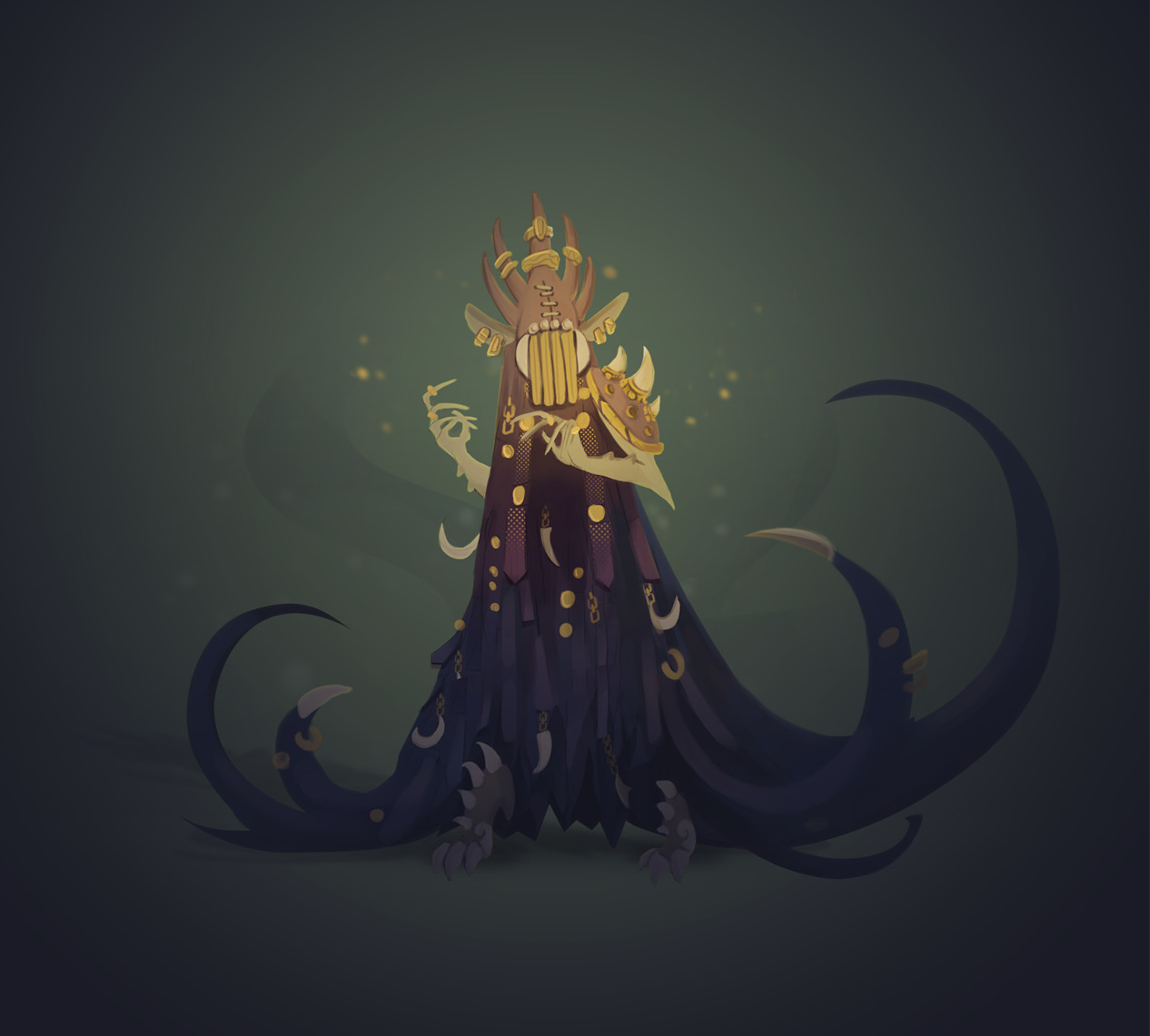 ArtStation - Troll witch concept, Katerina Zavialova