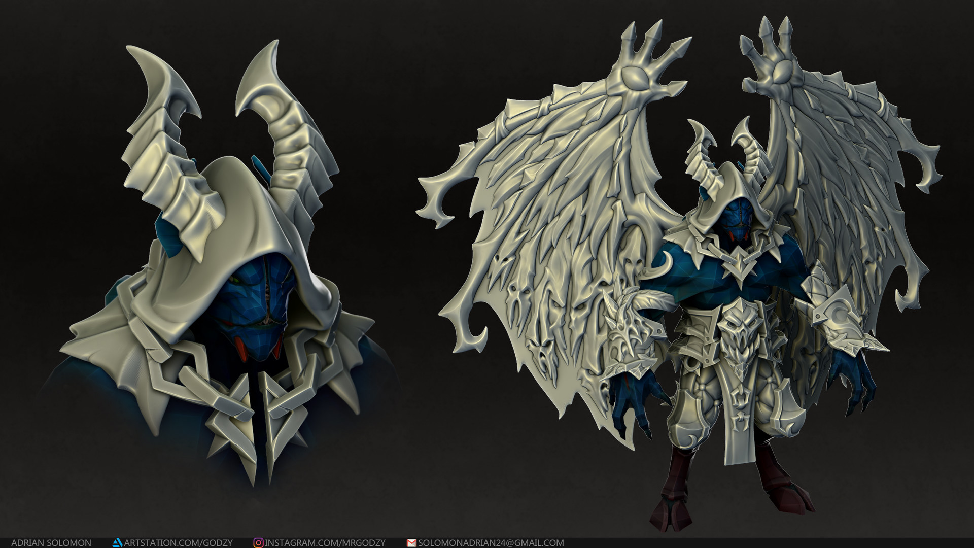 Adrian Solomon - Dota 2 - Garment of the Shivering Souls [Night Stalker ...