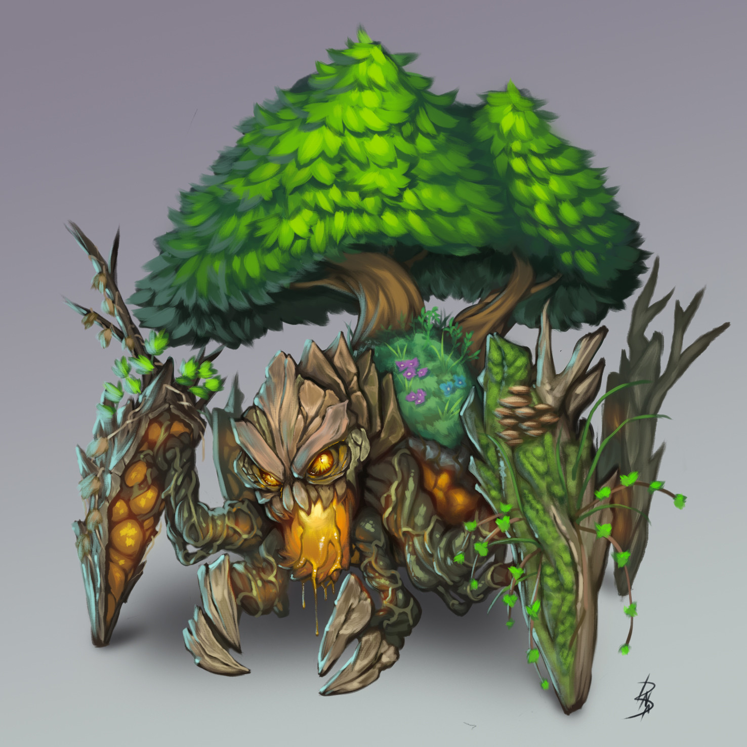 ArtStation - Hungry Tree