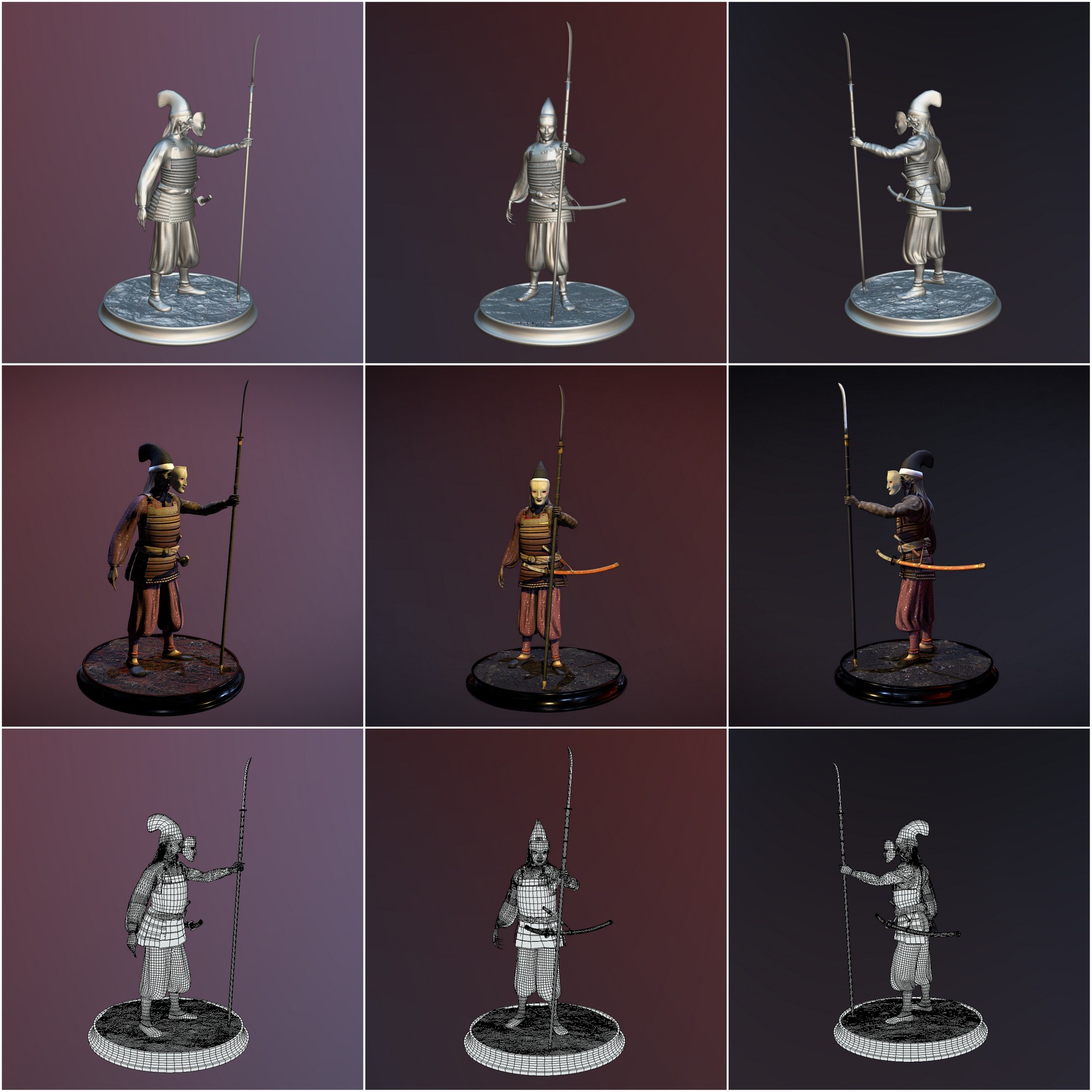 Radoslaw Kurczewski' portfolio - Taira no Tomomori ("Feudal Japan" game ...