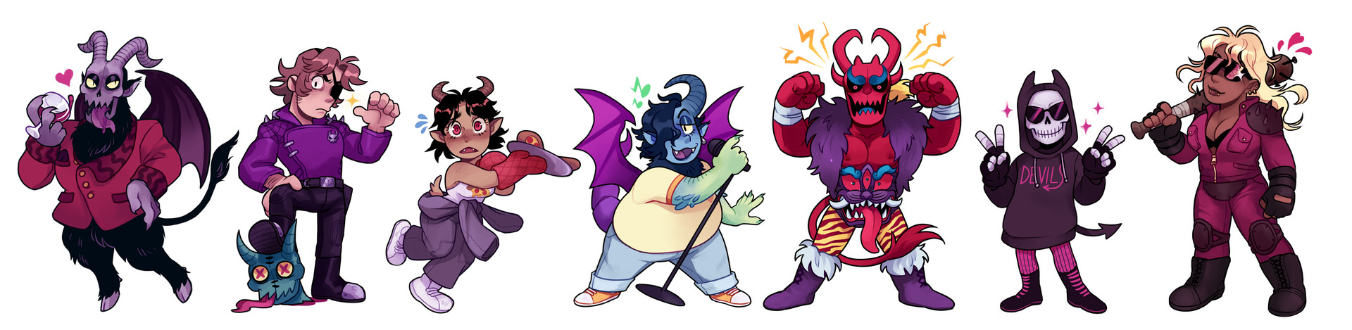 ArtStation - Hell On Earth chibis