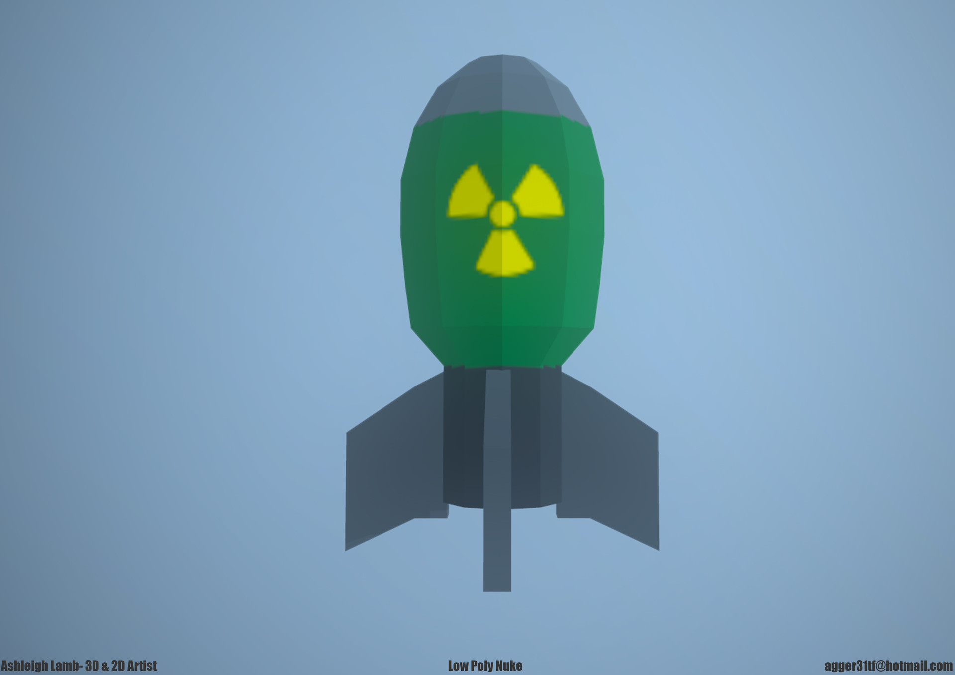 ArtStation - Low Poly Nuke